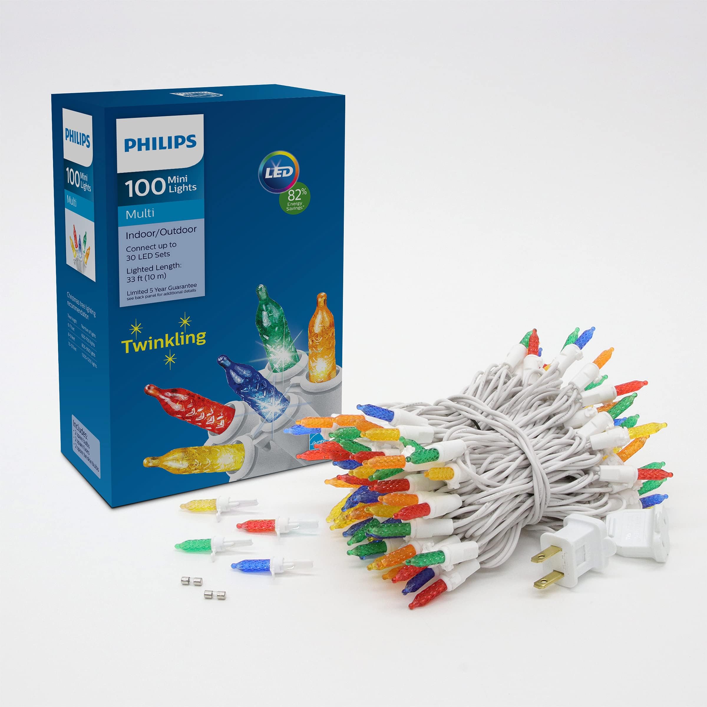 Amazon.com: SYLVANIA LED Mini Christmas Lights, Multi : Everything Else