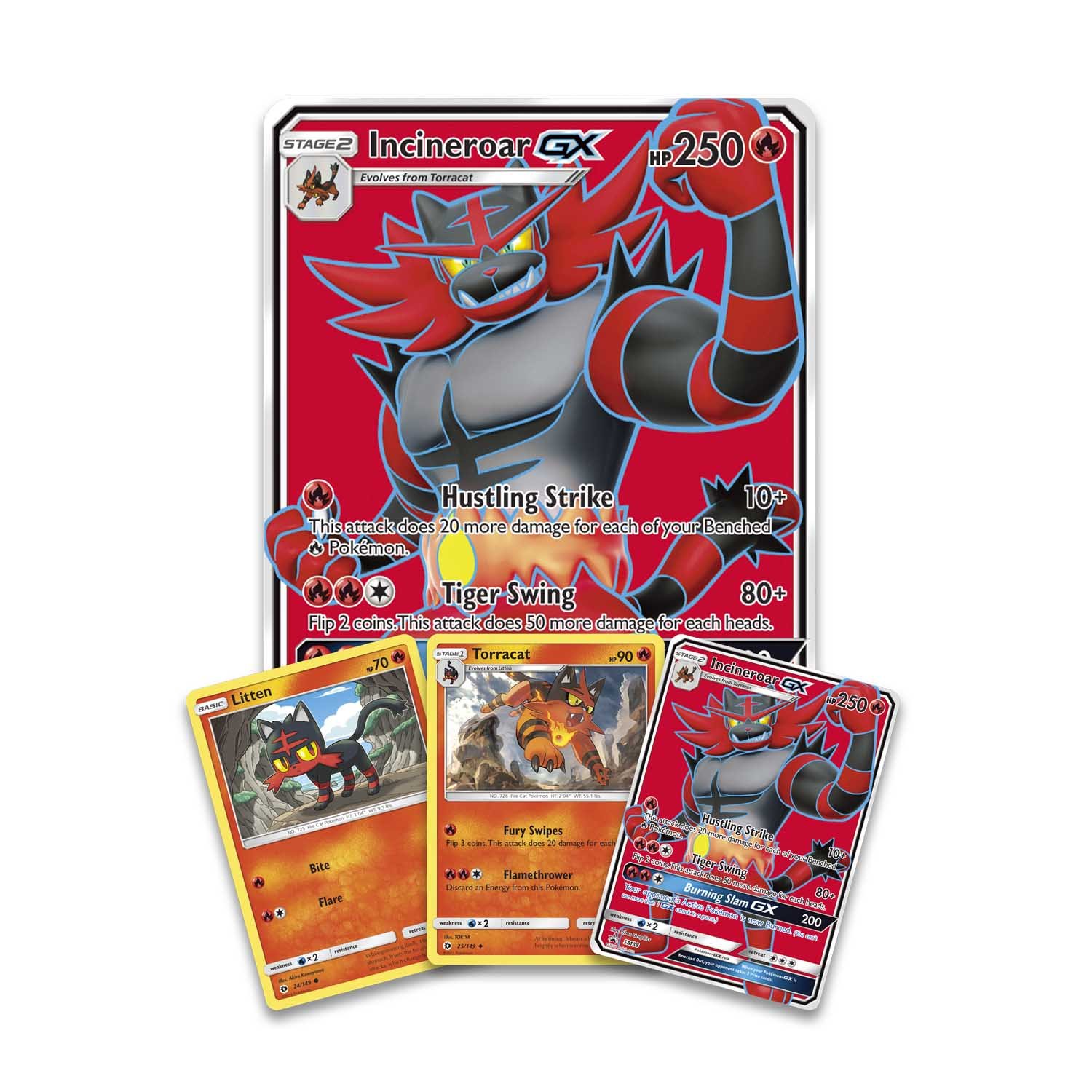 Pokemon Incineroar Card - Printable Cards