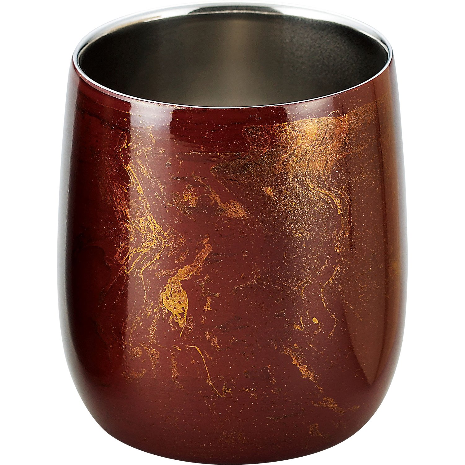 Amazon｜アサヒ 漆磨 シーマ 二重ロックカップ 赤 SCW-D502｜ロックグラス オンライン通販