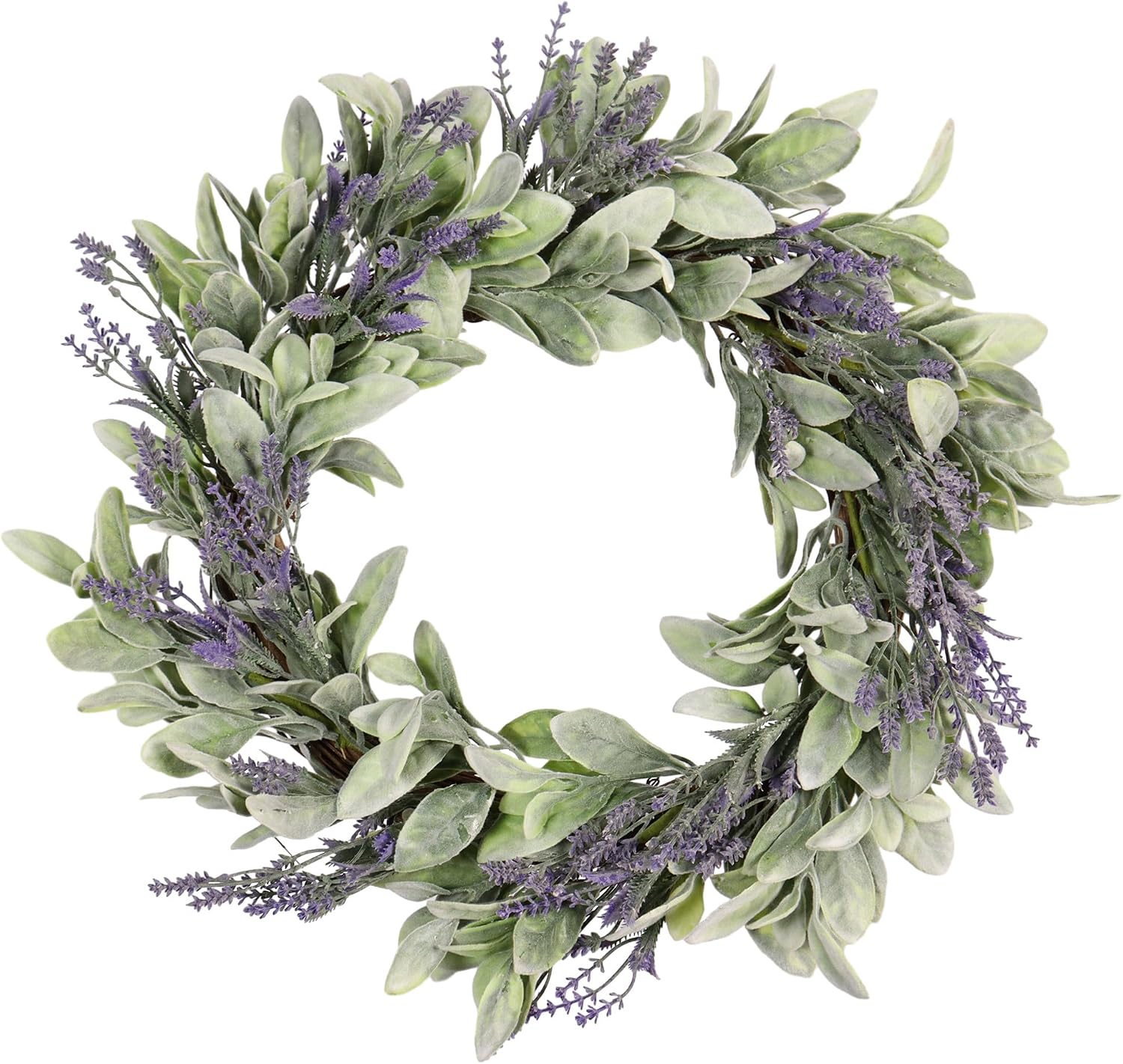 Amazon.com: 20" Spring Lavender Wreath for Front Door - Spring Door ...