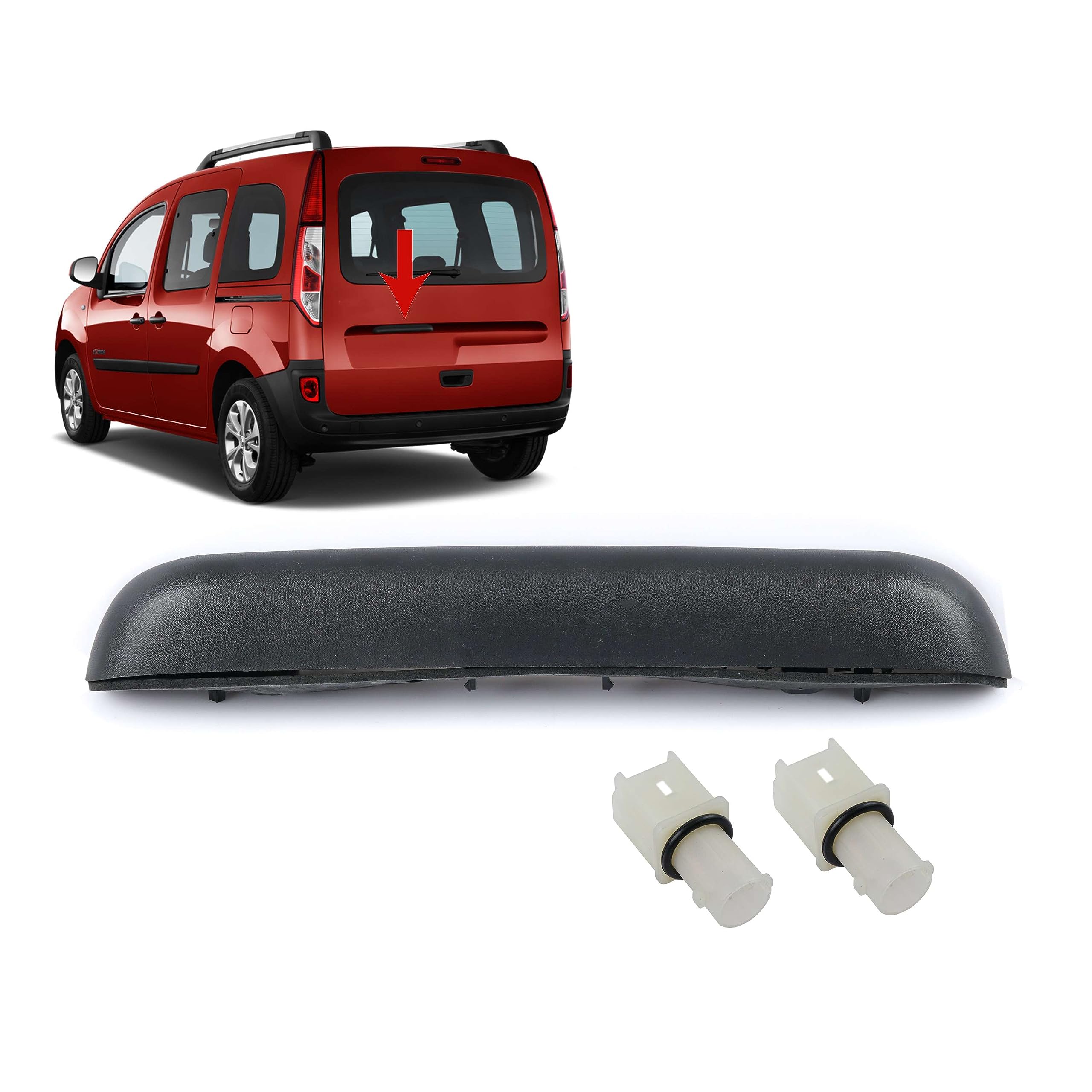 ROBUST Rear Tailgate Number Plate Lamp Light for Renault Kangoo Mk2 26 ...