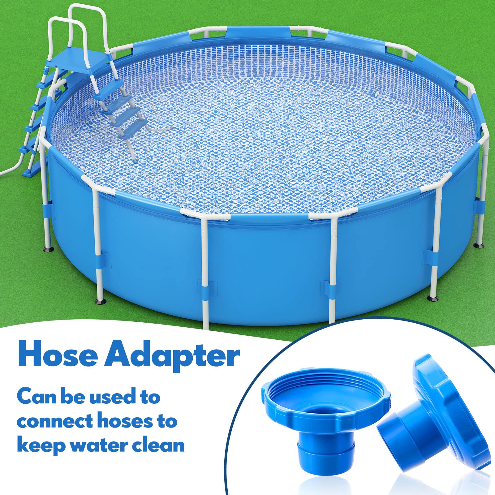 Snapklik.com : Tondiamo 2 Pieces Hose Adapter Skimmer For Above Ground ...