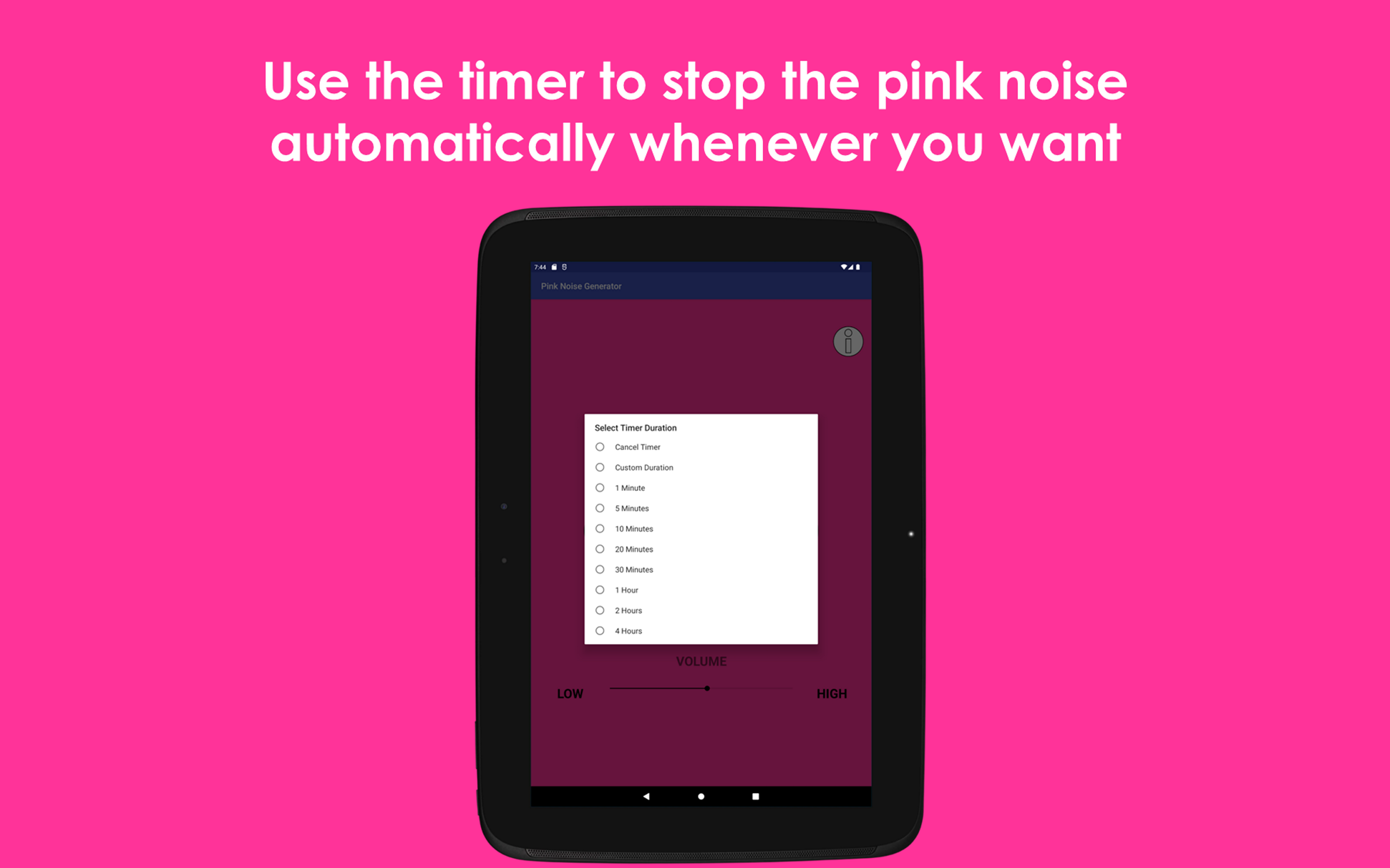 Pink Noise Generator - App on Amazon Appstore