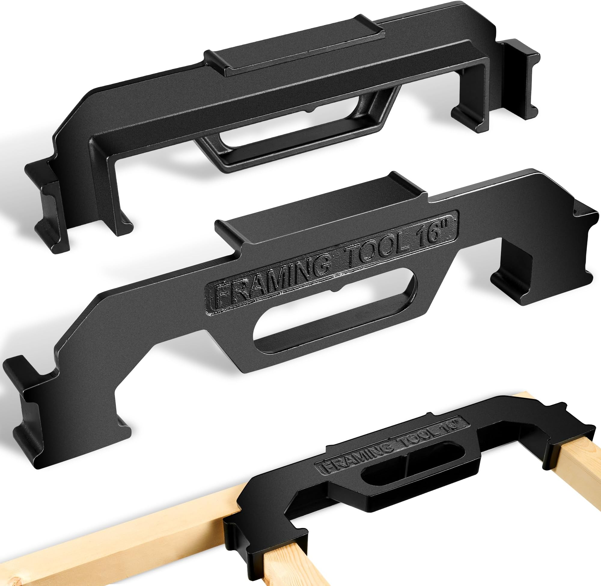 Tandefio 2 Pcs Framing Tools Framing Stud Layout Tool Cast Aluminum ...