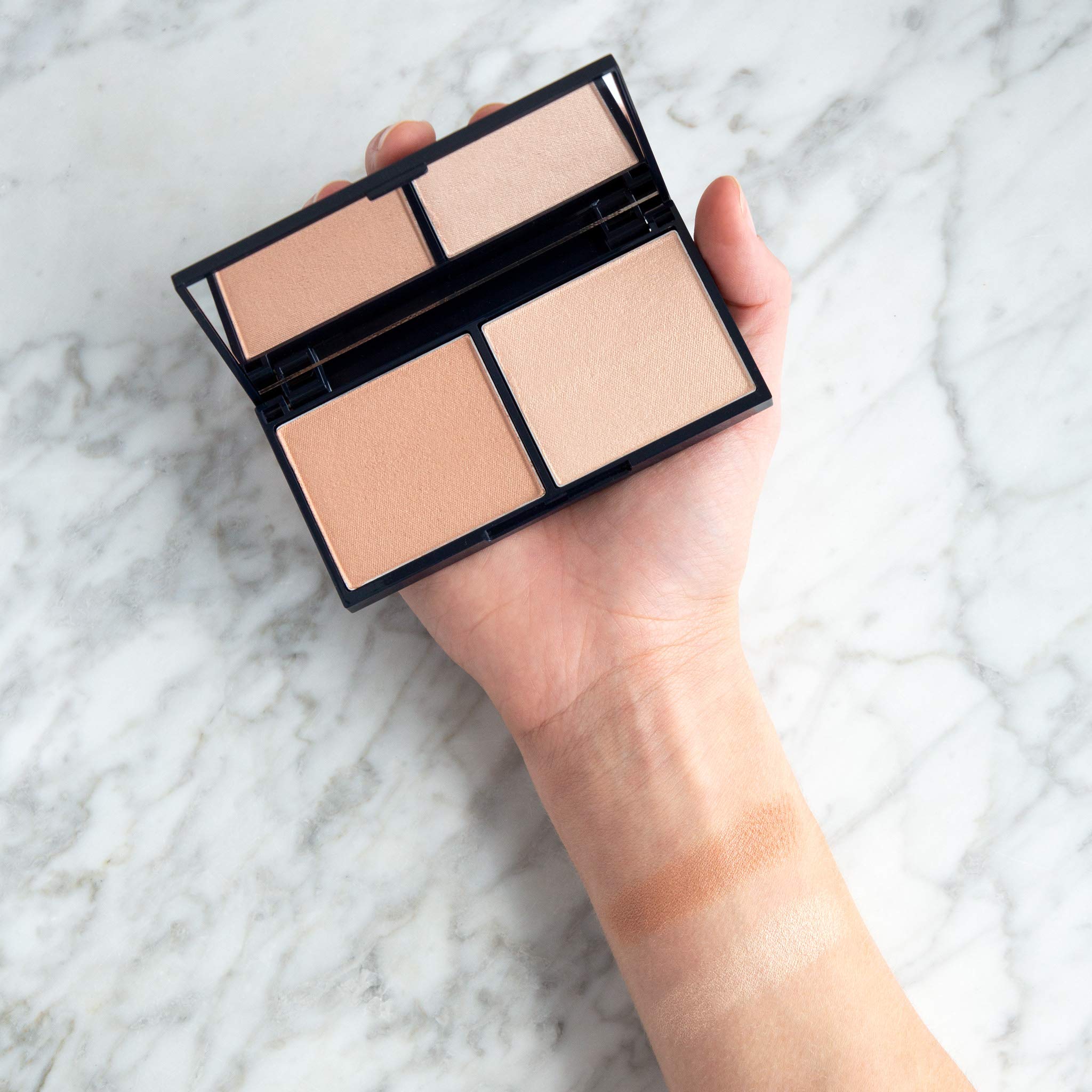 Lune+Aster Moonrise Glow & Contour Palette - Bronzer and highlighter ...