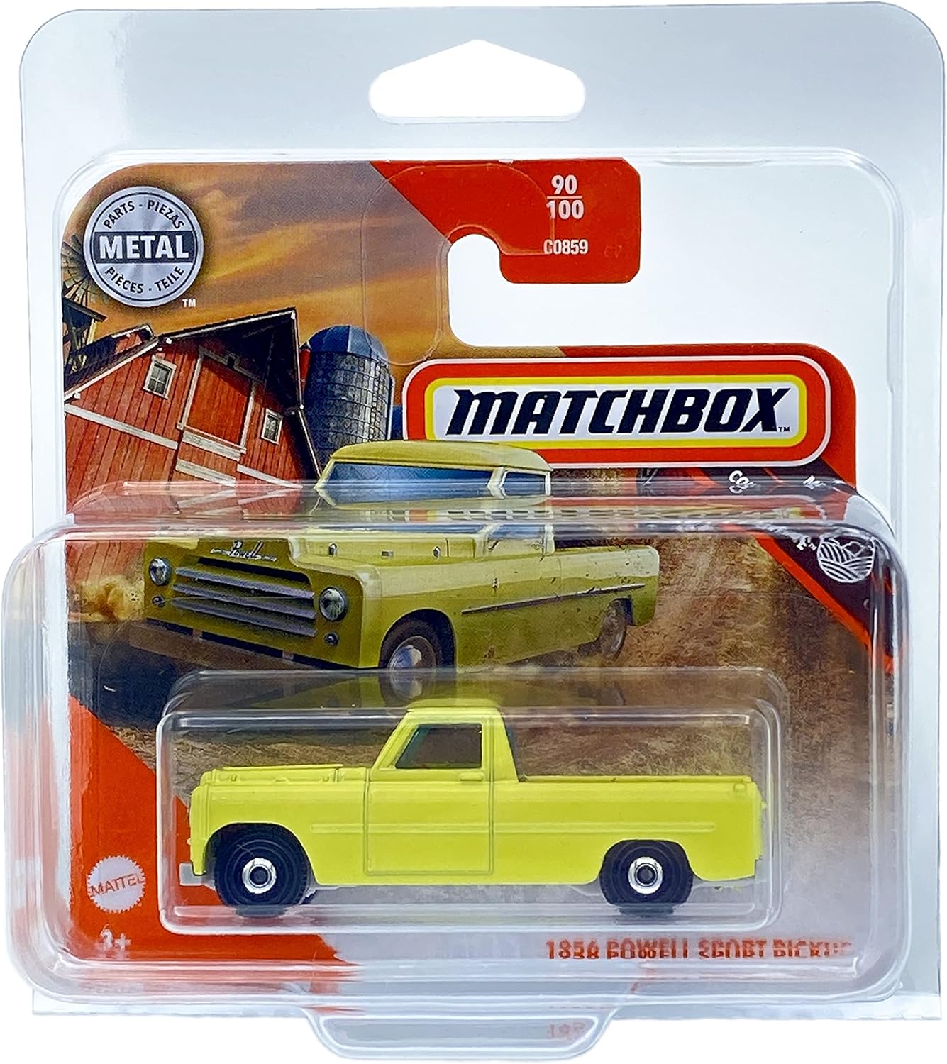 Matchbox 1956 Powell Sport Pickup (Yellow) MBX Countryside 2020 – 90/ ...