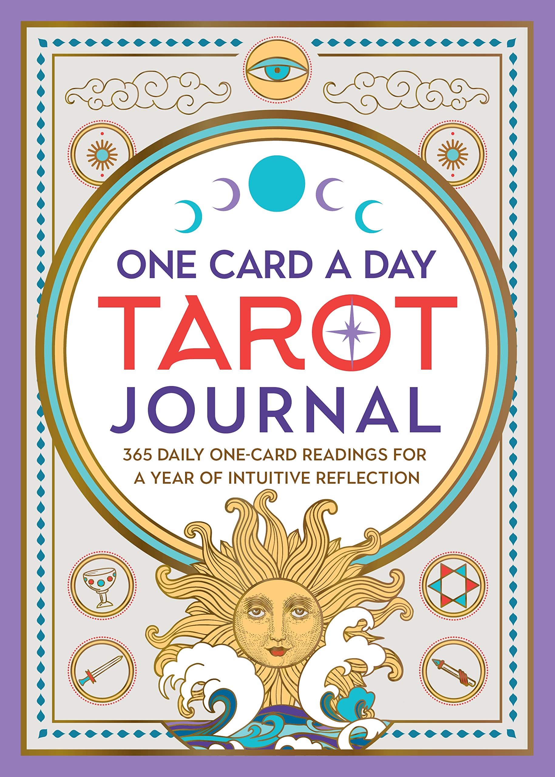 One Card a Day Tarot Journal: 365 Daily One-Card Readings for a Year of ...