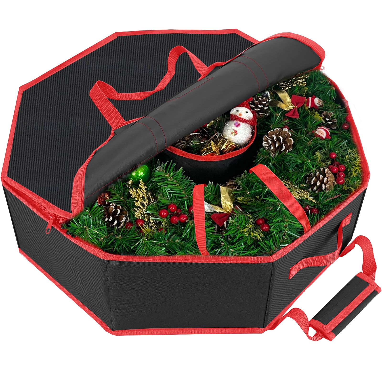 Amazon.com: Christmas Wreath Storage Container, 30 Inch Hard Shell ...