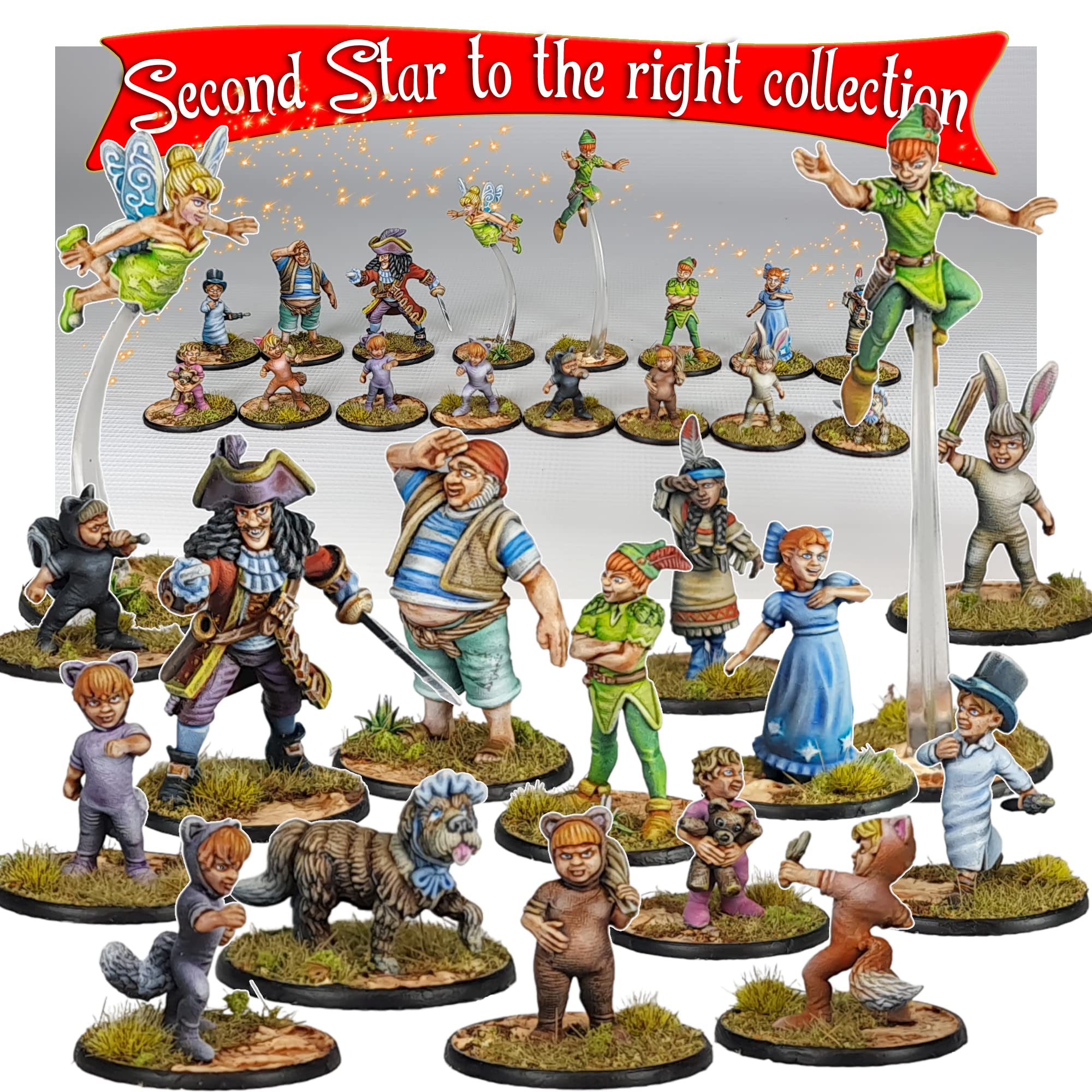 Buy Sally 4th - Second Star to the right collection - 22 Hero 28mm ...