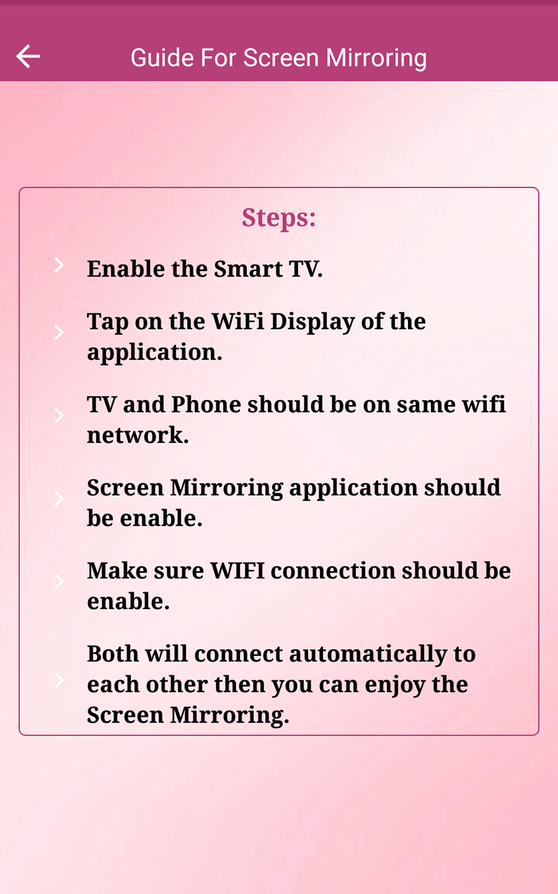 Smart TV Screen Mirroring - App on Amazon Appstore