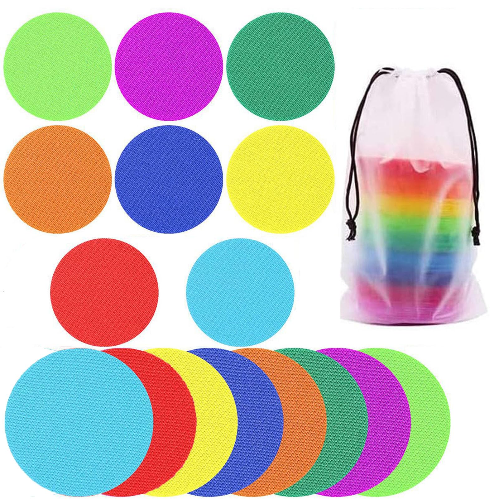 Snapklik.com : WELSTIK 5" Carpet Spots Ideal Classroom Carpet Markers ...