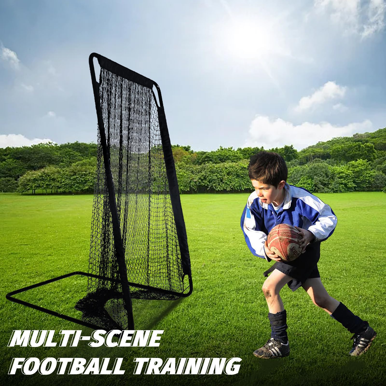 Kicking Target Net Football Throwing & Kicking Practice Net ...