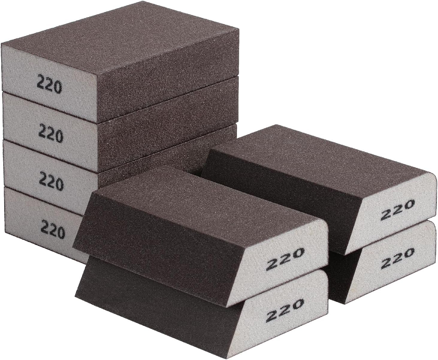 Amazon.com: Liyafy Sponge Emery Cloth Sandpaper Blocks Buffing Diamond ...