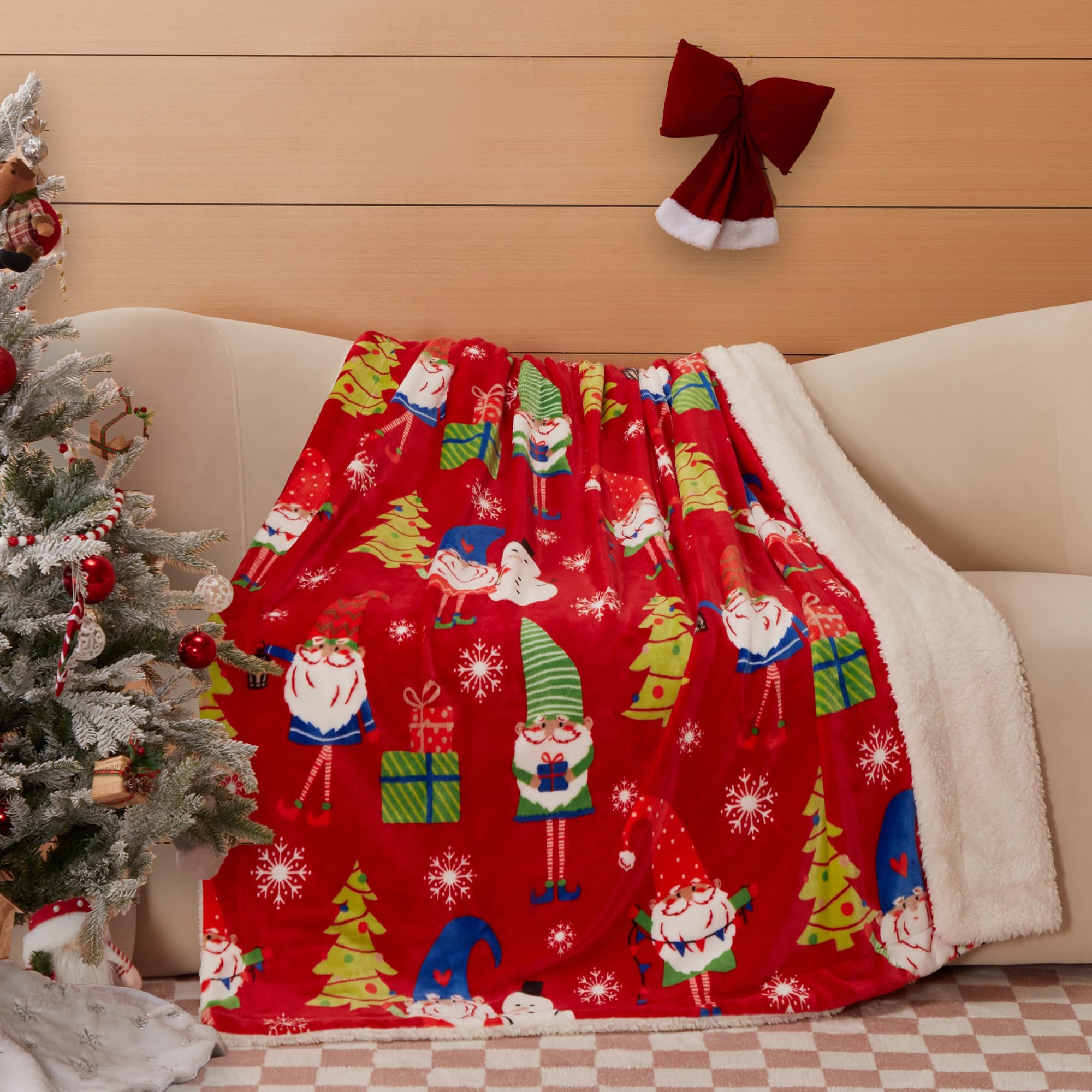 Amazon.com: COOVA Ultra Soft Sherpa Fleece Throw Blanket - Cozy Thick ...