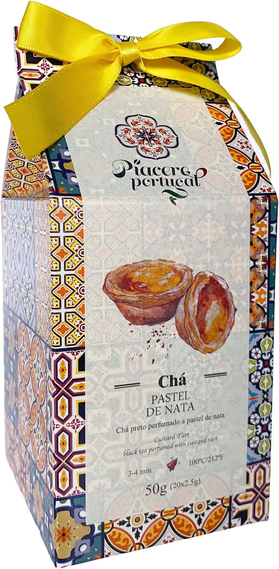 Amazon.com : Piacere Portugal Chá - Portuguese Tea - 50g (20 tea bags ...