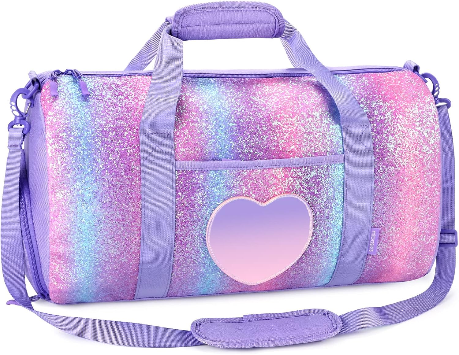 Amazon.com | mibasies Dance Bag for Girls Duffle Bag Kids Overnight ...