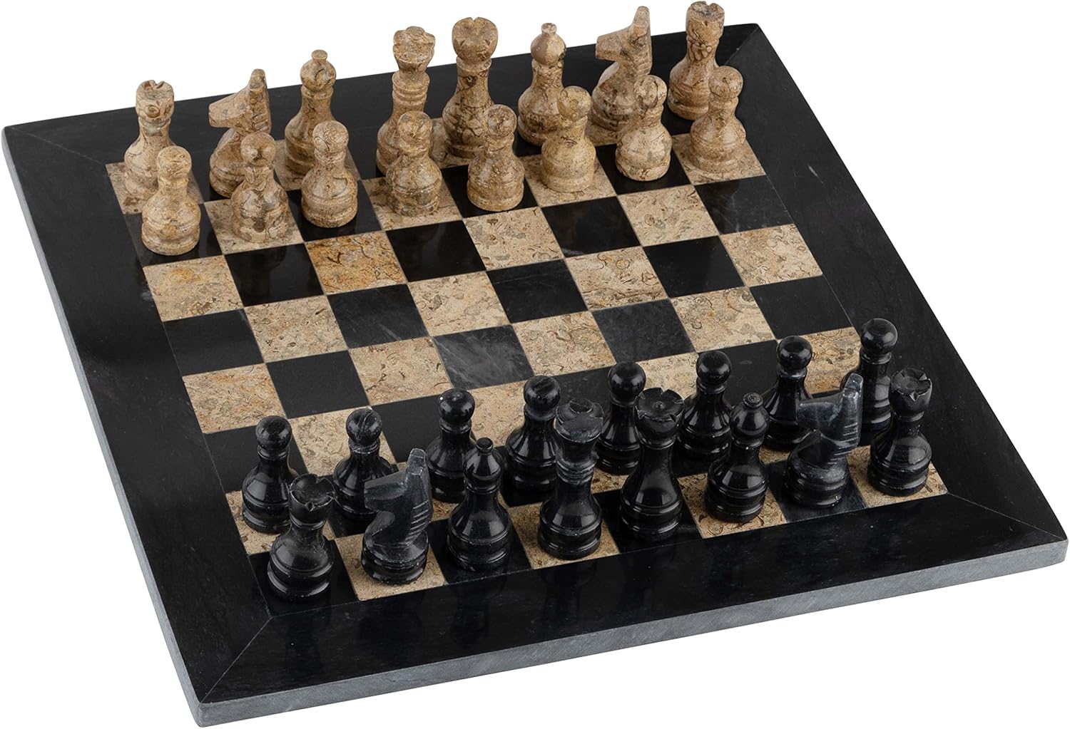 Buy Marble Chess Set-Magnificent Handcrafted Board and Chess Pieces-15 ...