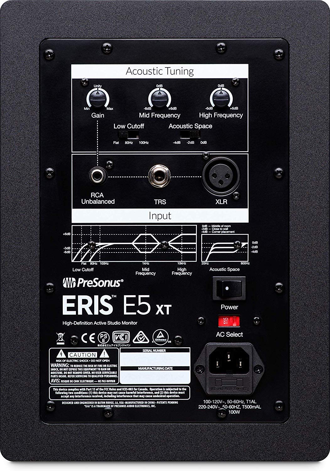 Snapklik.com : PreSonus Pair Eris E5 XT Two-Way Active Studio Monitor
