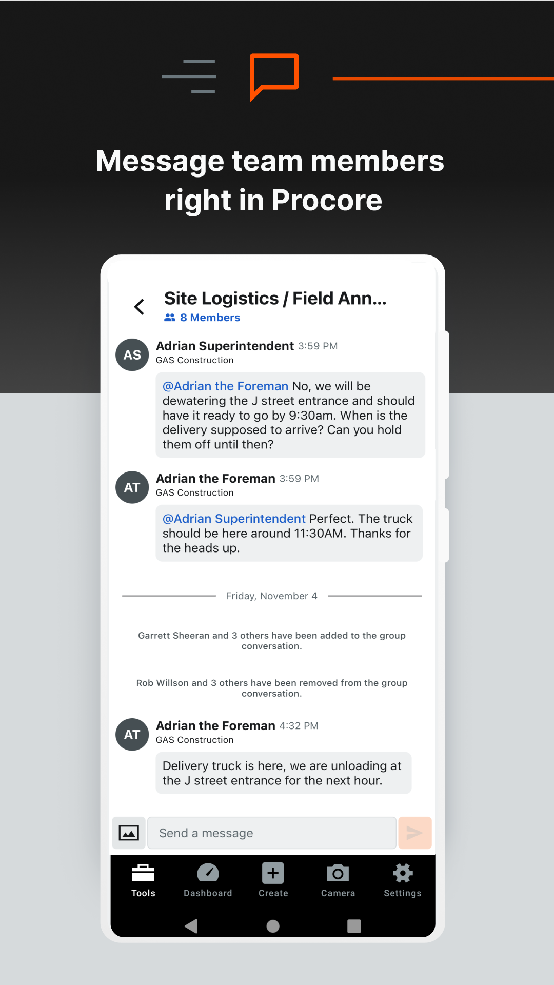 Aplicación Procore en Amazon Appstore