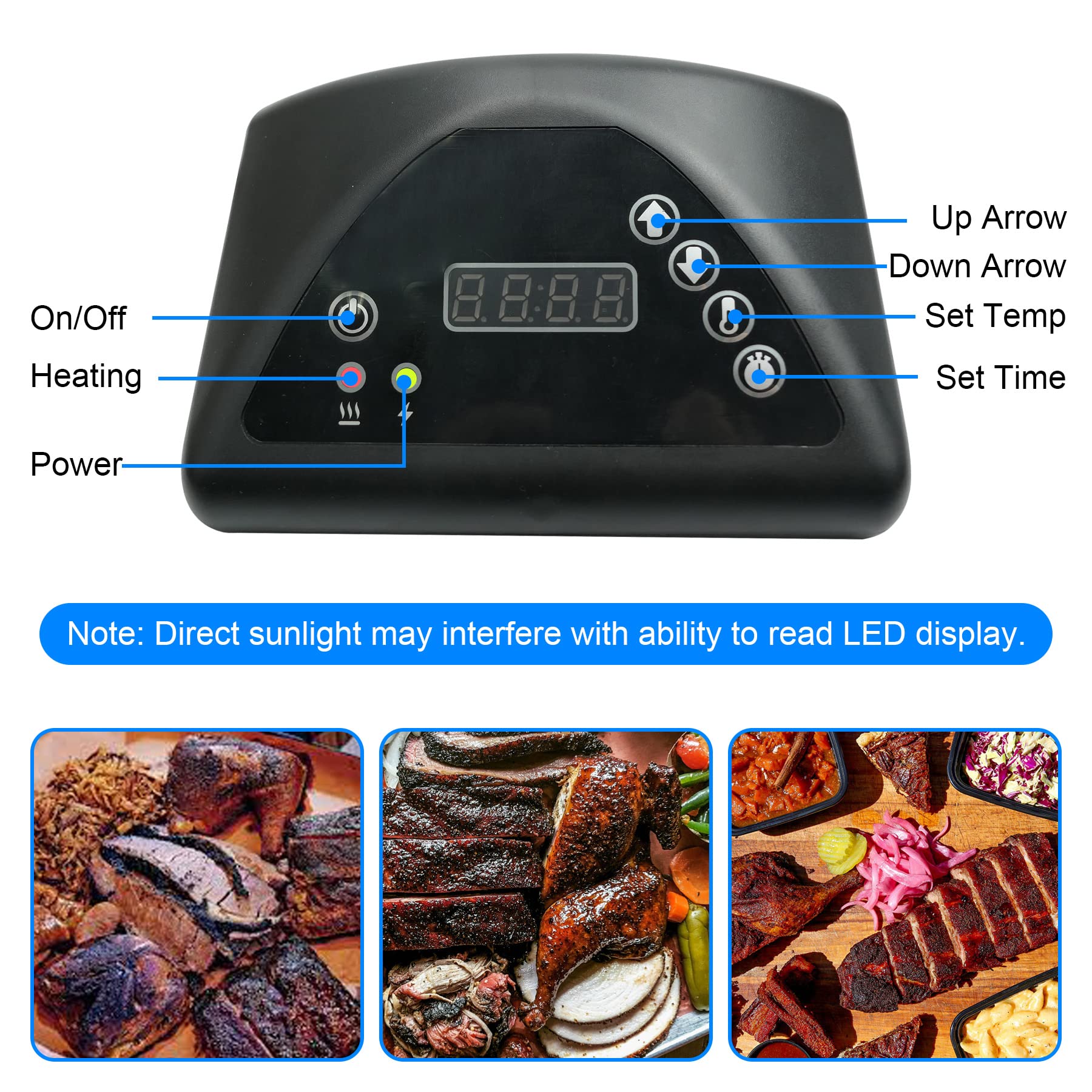 Smoker Tube Masterbuilt Digital Control Panel Replacement - Fits 2007 ...