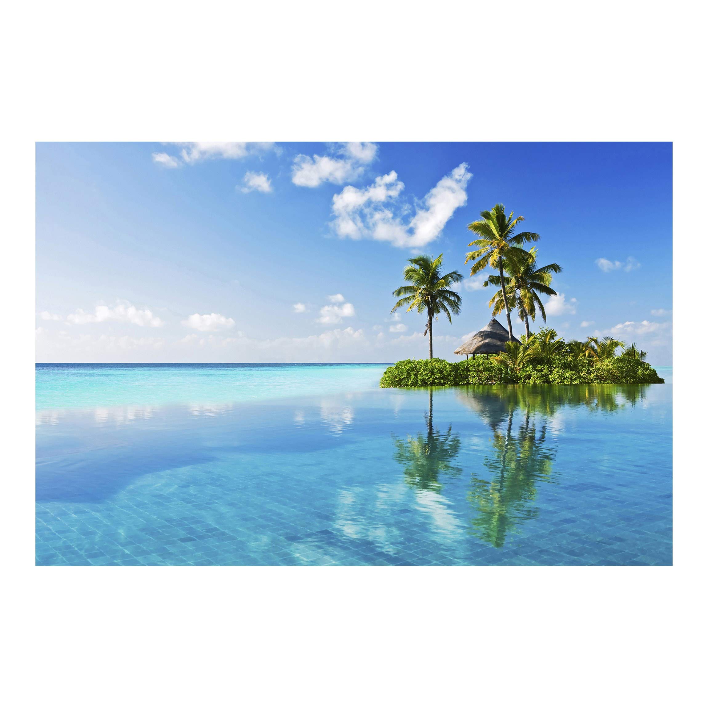 Tropical Paradise Background Hd Sunset On Beach Paradise Beach