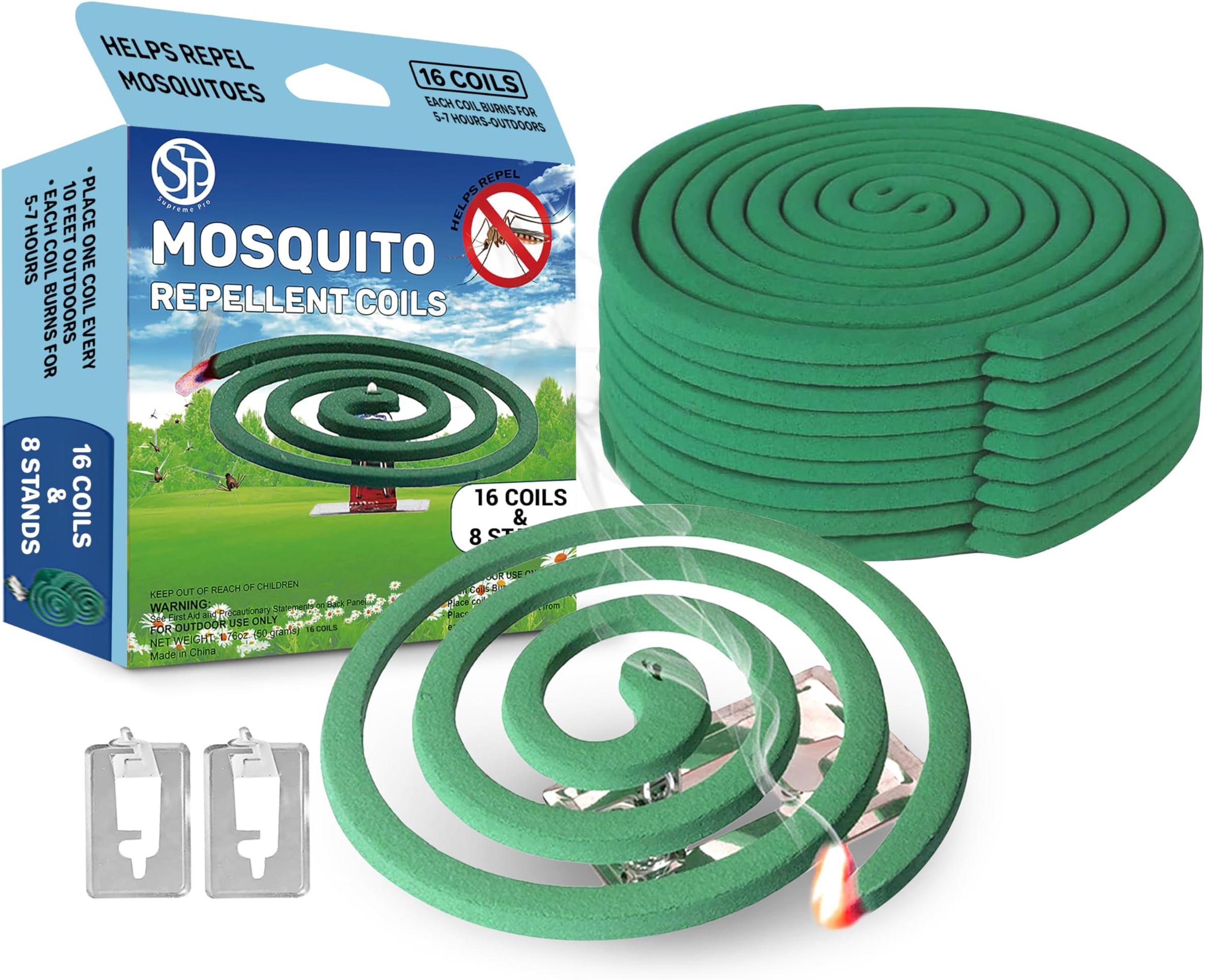 Amazon.com: Mosquito Repellent Coils - Outdoor Use Reaches Up to 10 ...