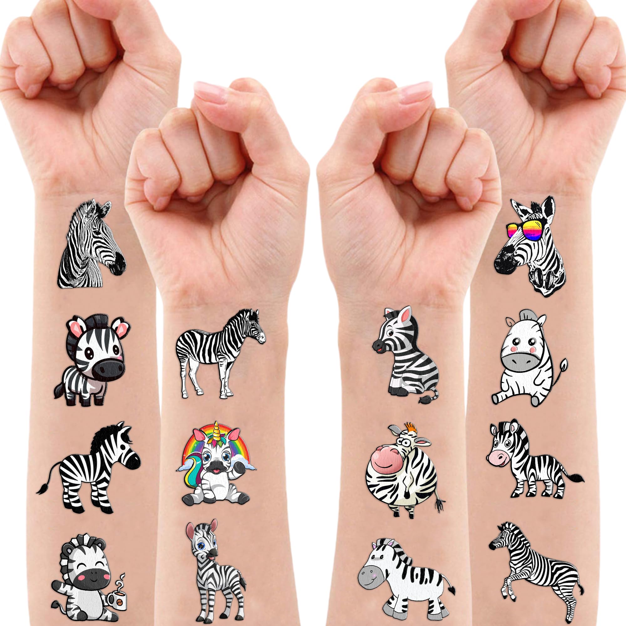 Zebra Print Arm Tattoos Rocked This Sleeve I Did Everything But The