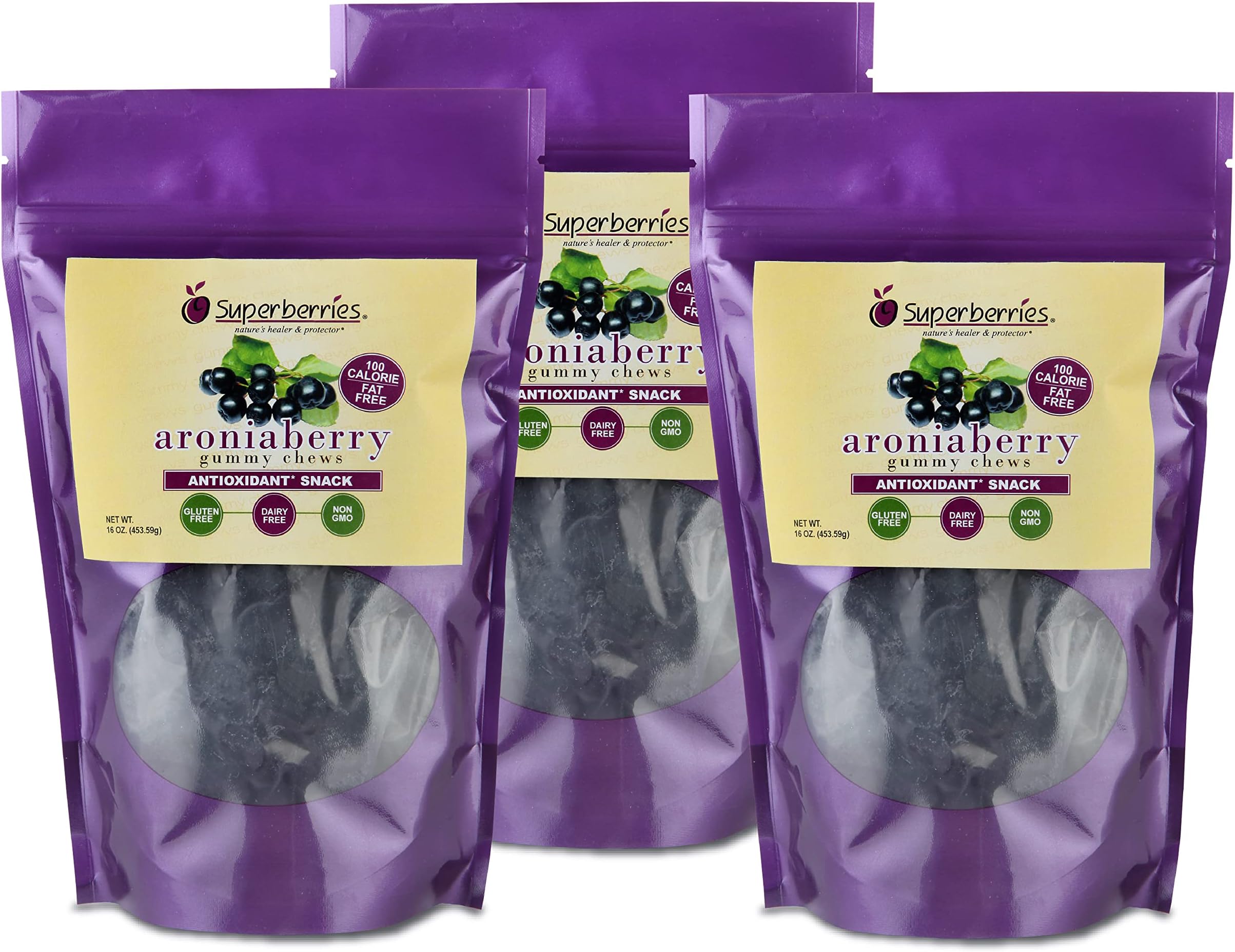 Amazon.com: Organic Dried Aronia Berries and Elderberries Bundle : Grocery & Gourmet Food