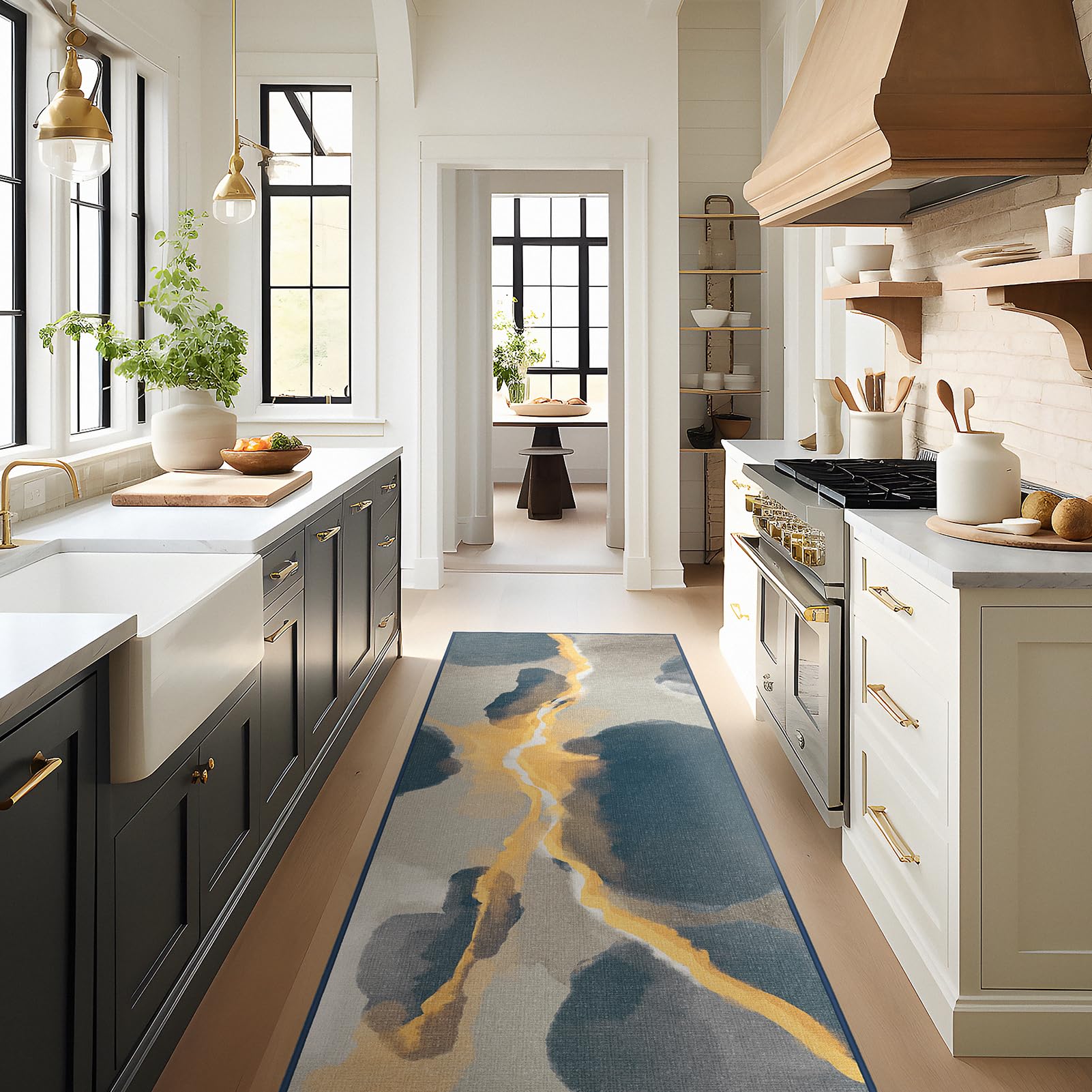 Phantoscope Hallway Runner Rug 2'x6' - Boho Washable Non-Slip Kitchen ...