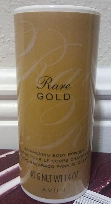 Amazon.com: Avon Rare Gold Shimmering Body Powder : Beauty & Personal Care