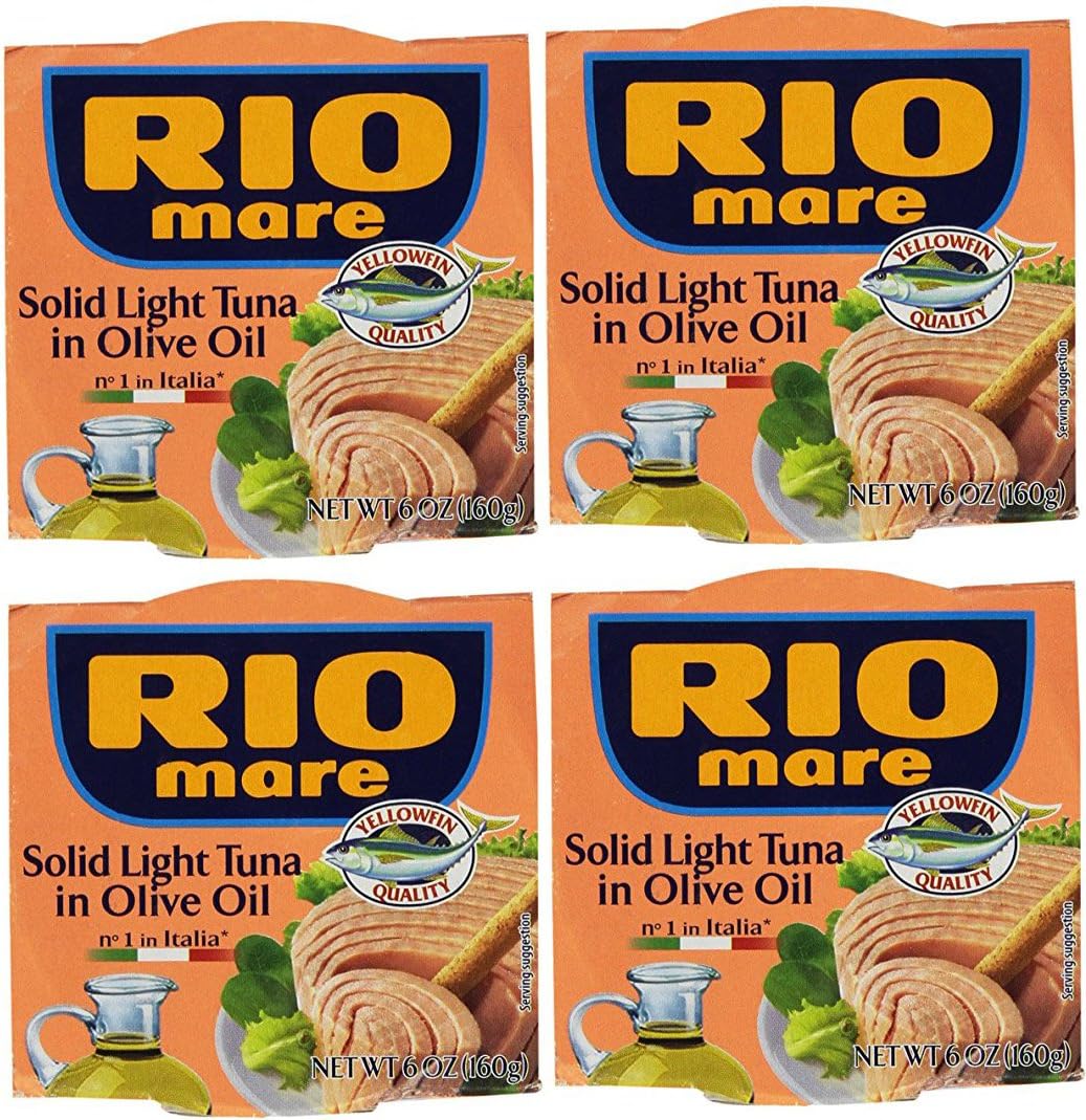 Amazon.com : Rio Mare Tuna in Olive Oil Can - 5.6 Ounces (Pack of 12 ...