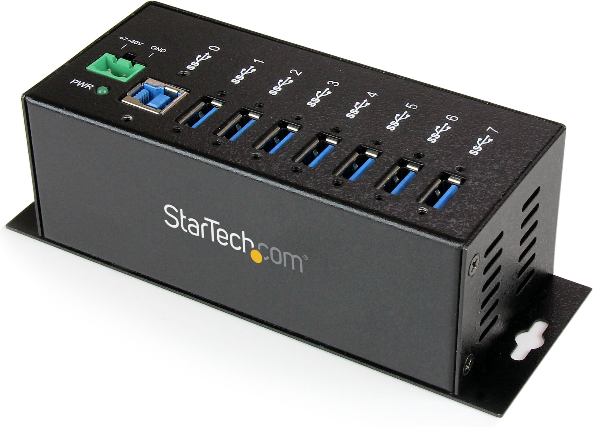Amazon.com: StarTech.com 7-Port Metal Industrial SuperSpeed USB 3.0 Hub ...
