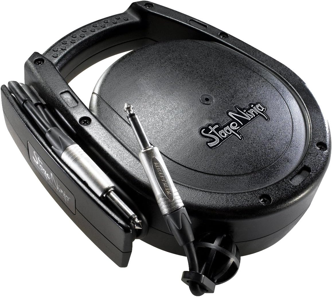 Amazon.com: Stage Ninja INS-26S Retractable 26-foot Instrument Cable ...