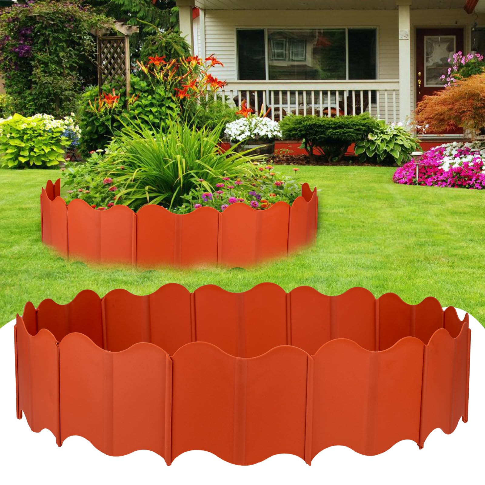 Decorative Landscape Edging Products Woodside Hanworth Metal Garden