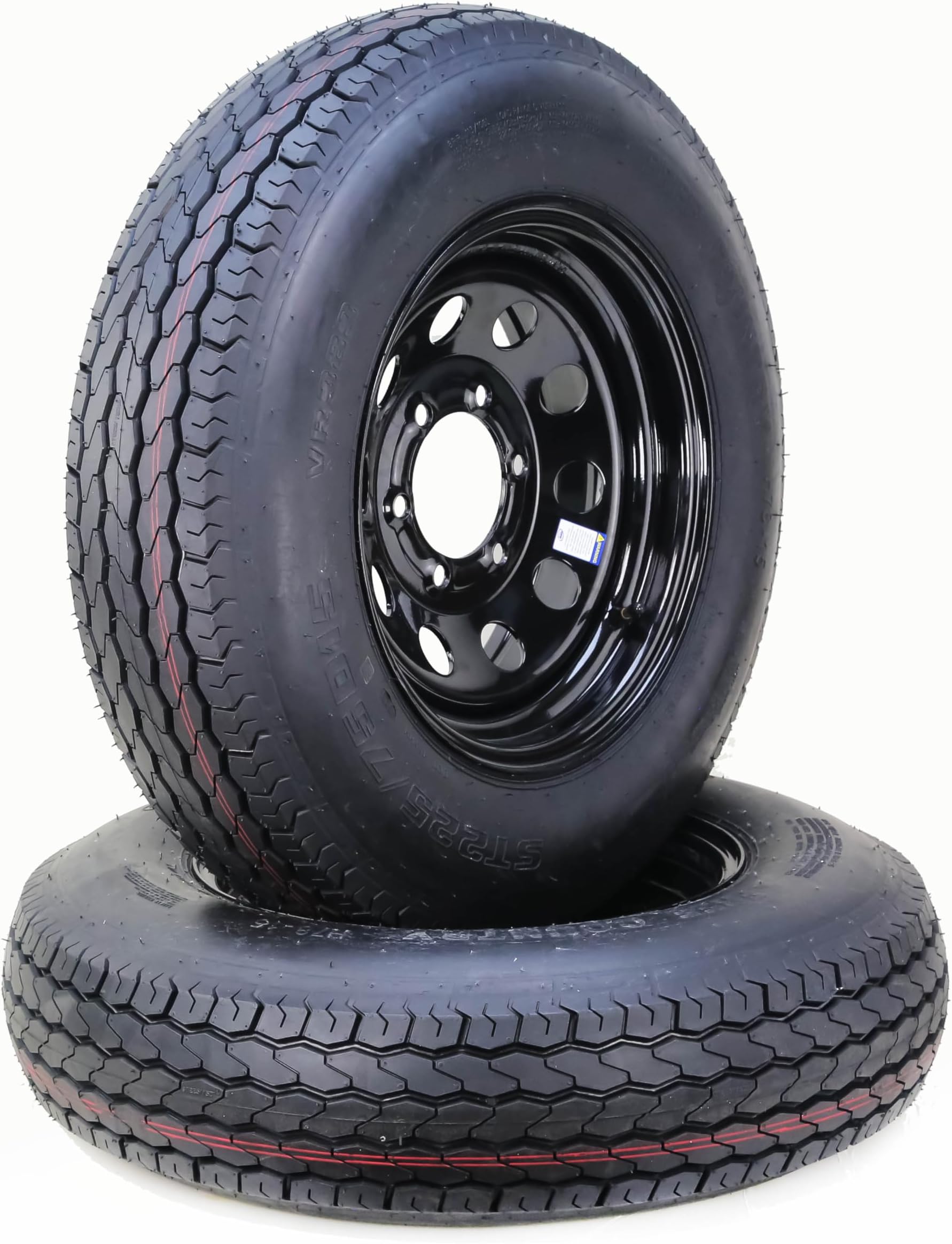 Amazon.com: Free Country Trailer Tire Wheel Assembly ST225/75D15 8-Ply ...