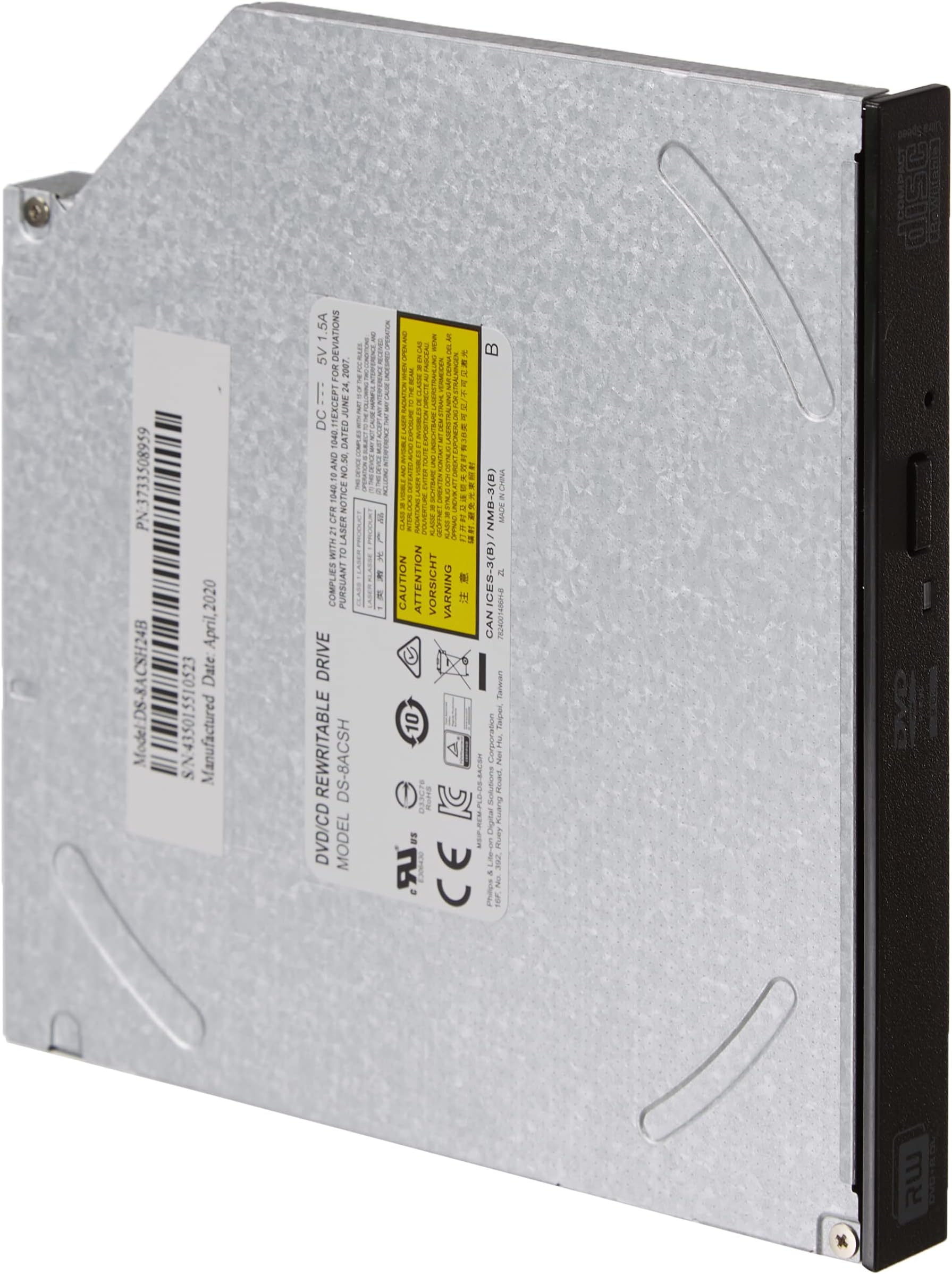 Amazon.com: Lite-On IT Corporation 12.7mm Internal DVD Drives Optical ...