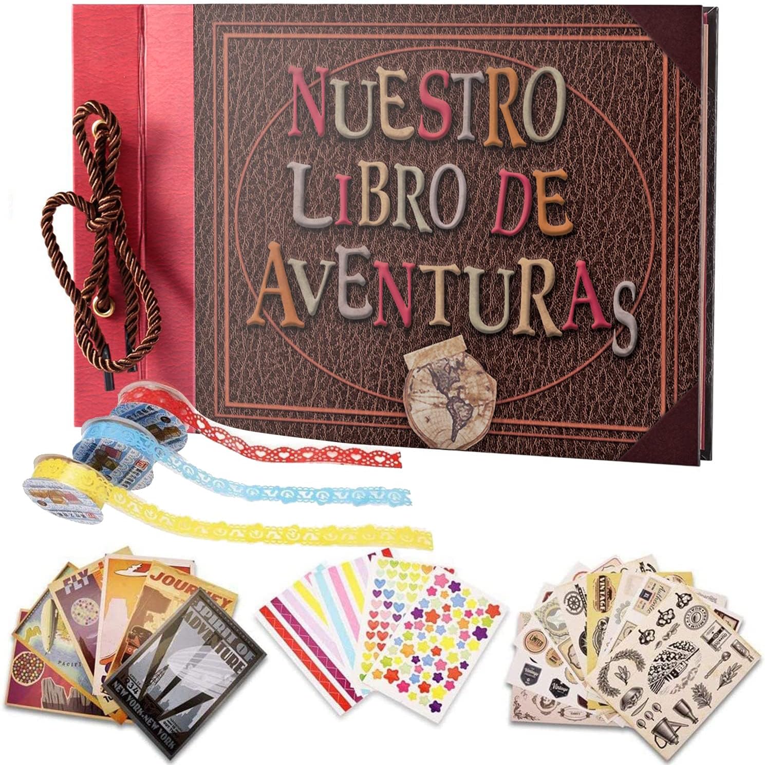Spanish version DOXUNGOO Nuestro libro de aventuras Álbum de fotos ...