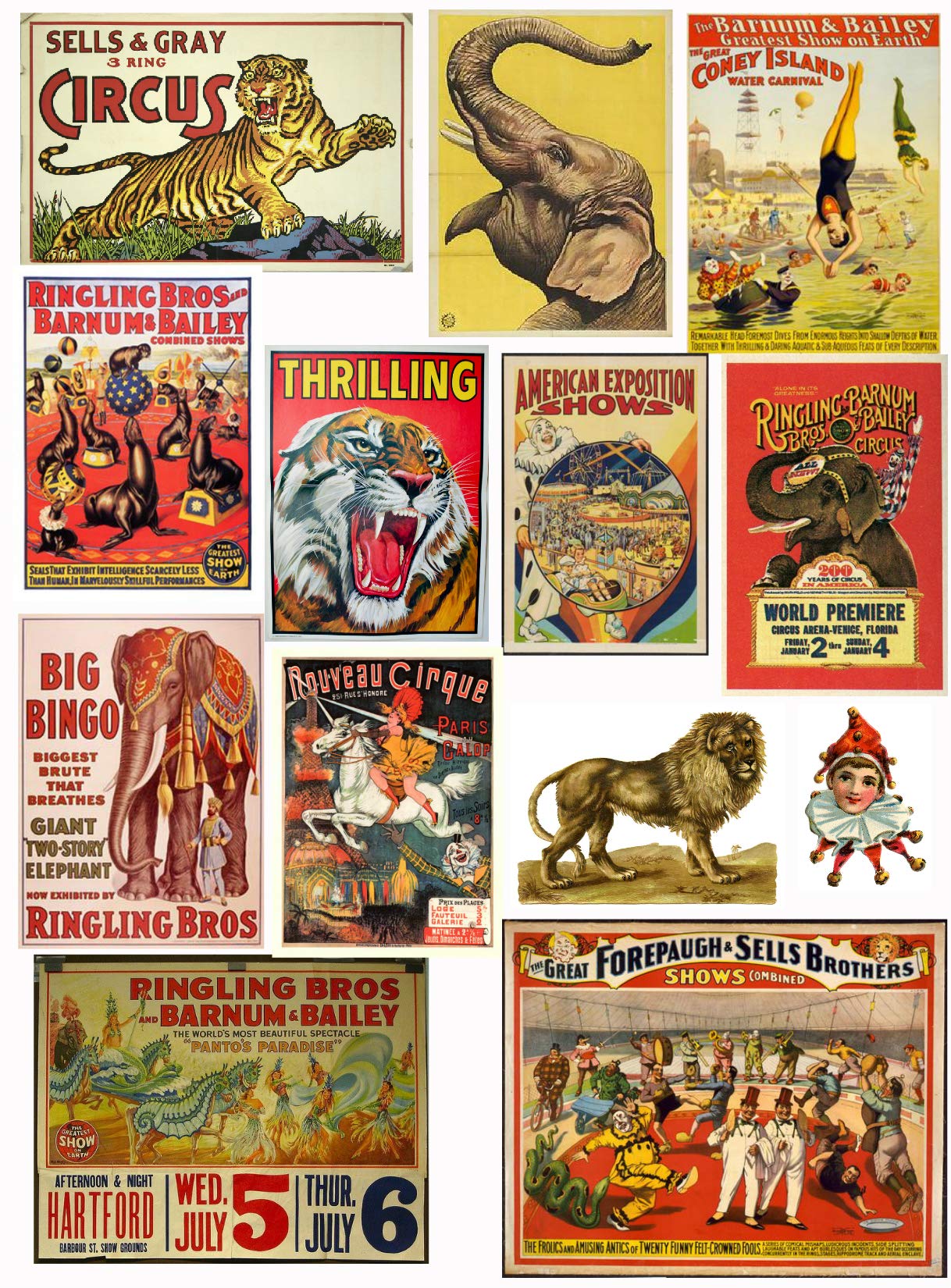 Victorian Carnival Poster