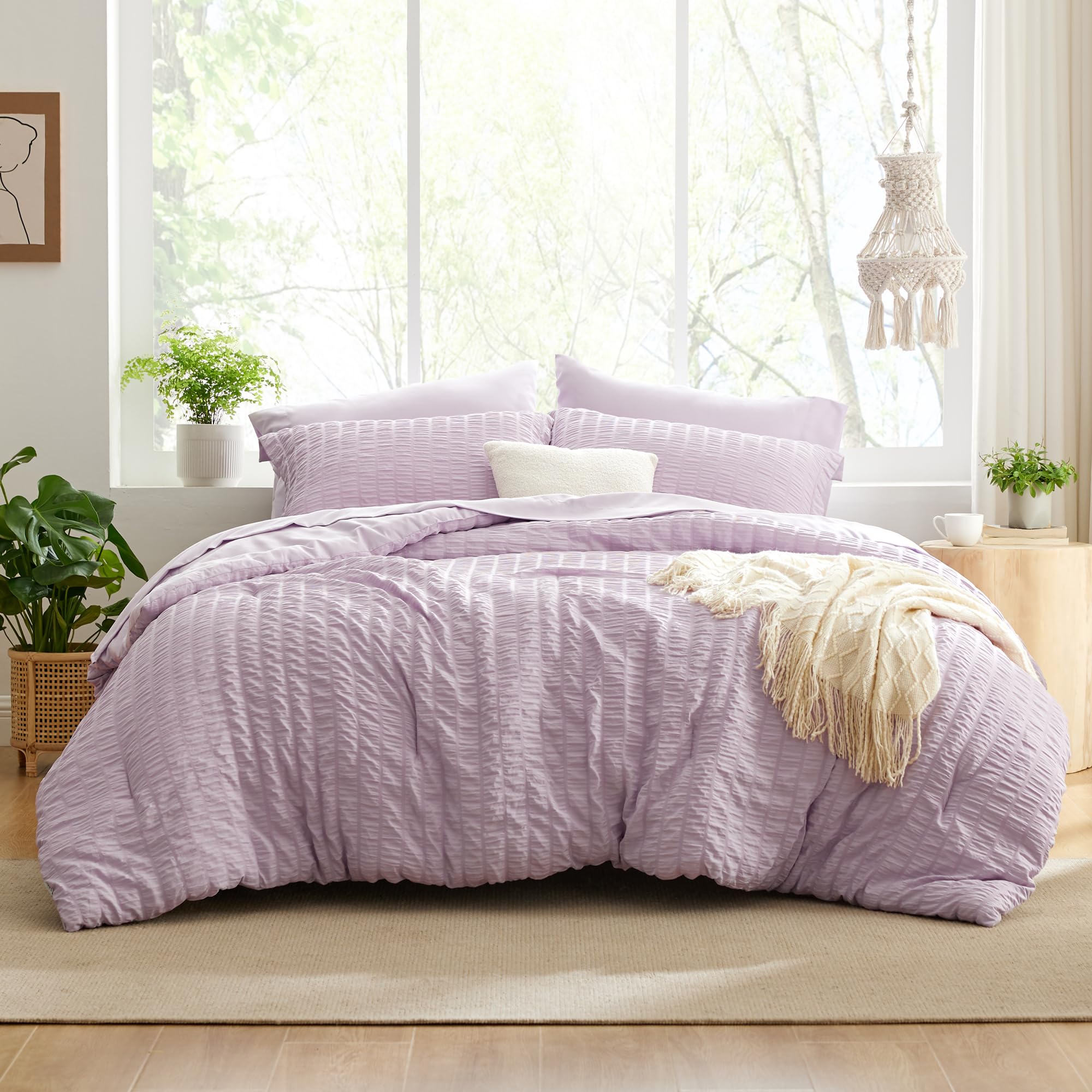 Lavender Comforter Sets Shatex Bedding Set 2 Piece Purple Queen