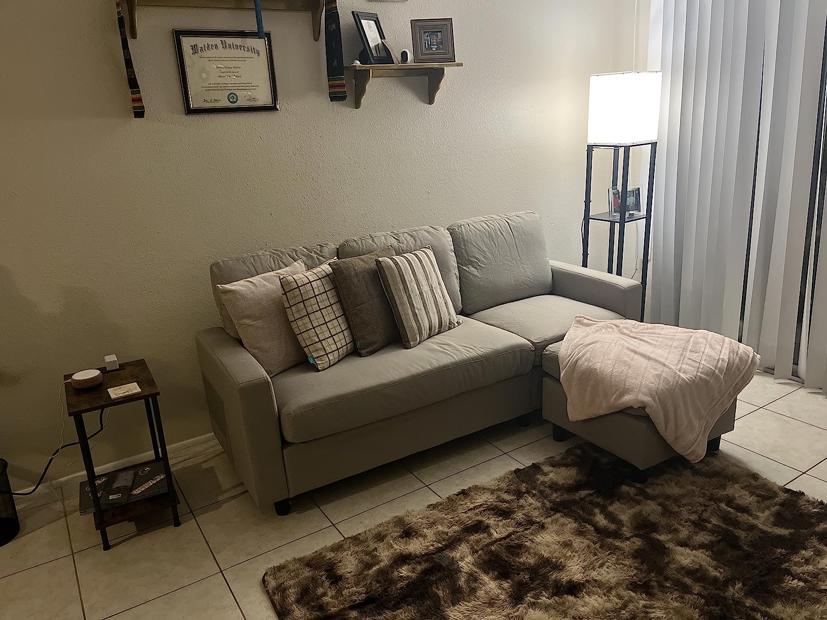 $32/mo - Finance Best Choice Products Upholstered Sectional Sofa for ...