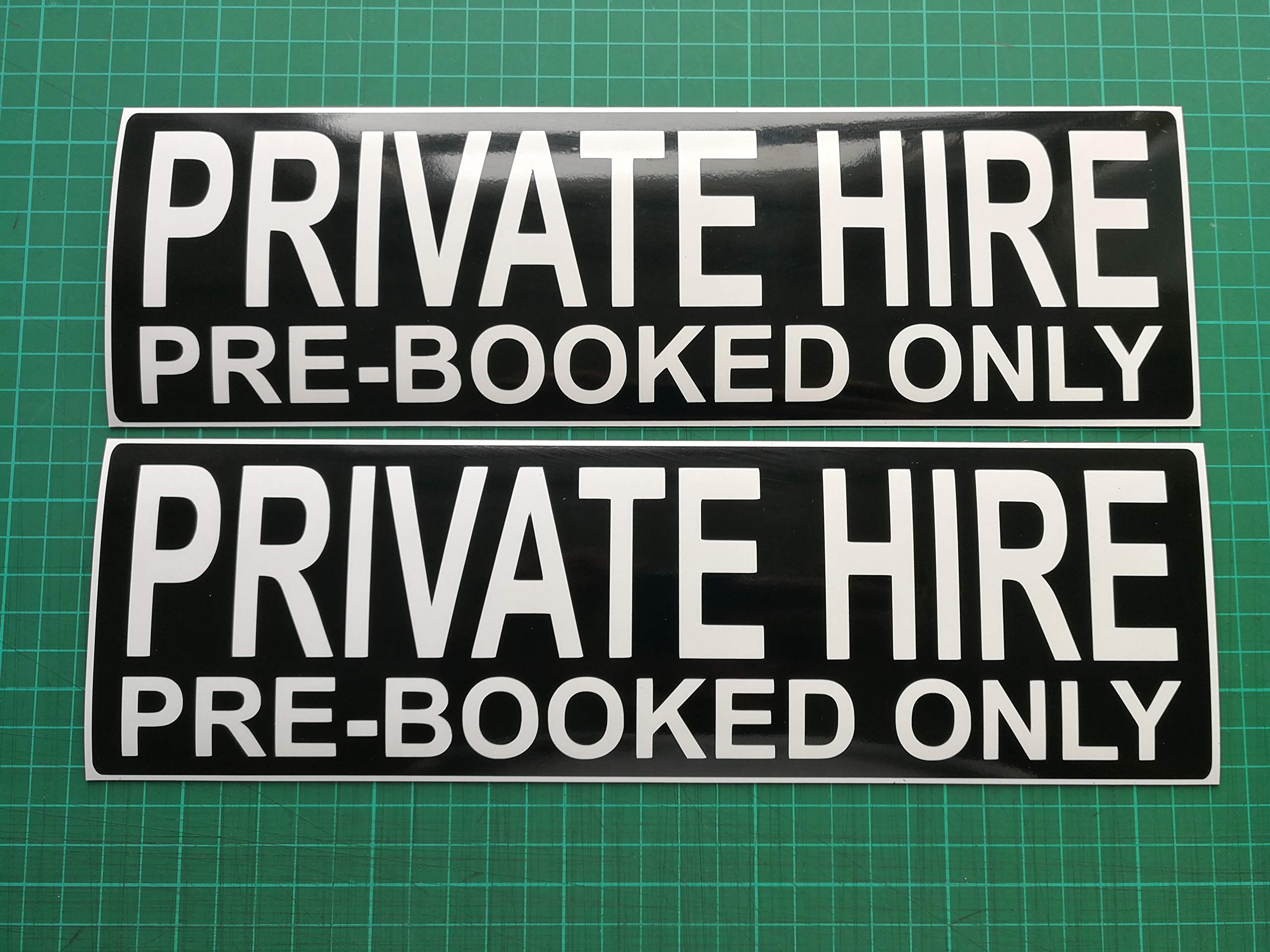 Private Car Hire PRE BOOK ONLY Taxi Magnet Magnets Car Sign Door Rank x ...