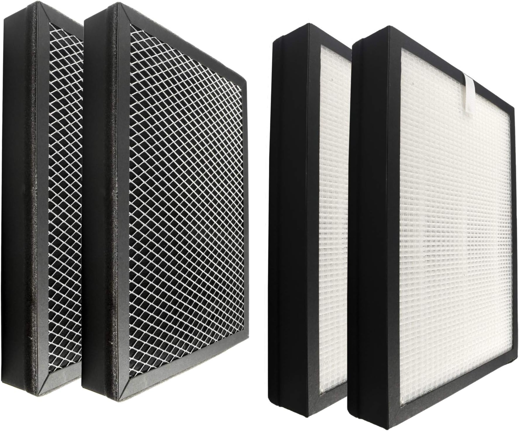 Amazon.com: HQRP 2-pack 3-in-1 HEPA Filter Set (4 Filters) Replacement ...