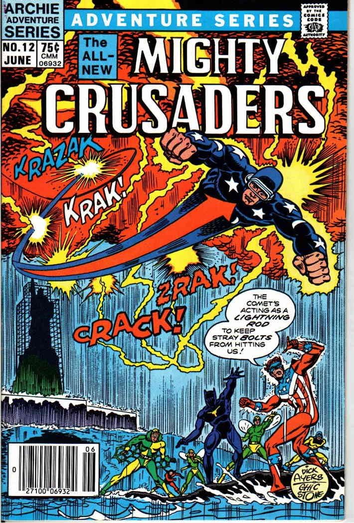 Amazon.com: Mighty Crusaders (2nd Series) #12 (Newsstand) VF ; Archie ...