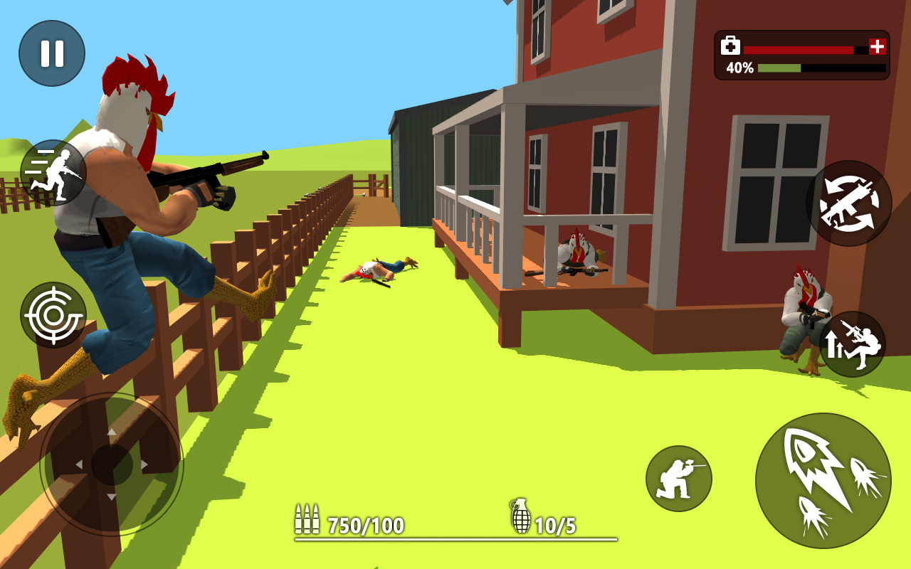Pixel Chicken : FPS Gun Shooter - App on Amazon Appstore