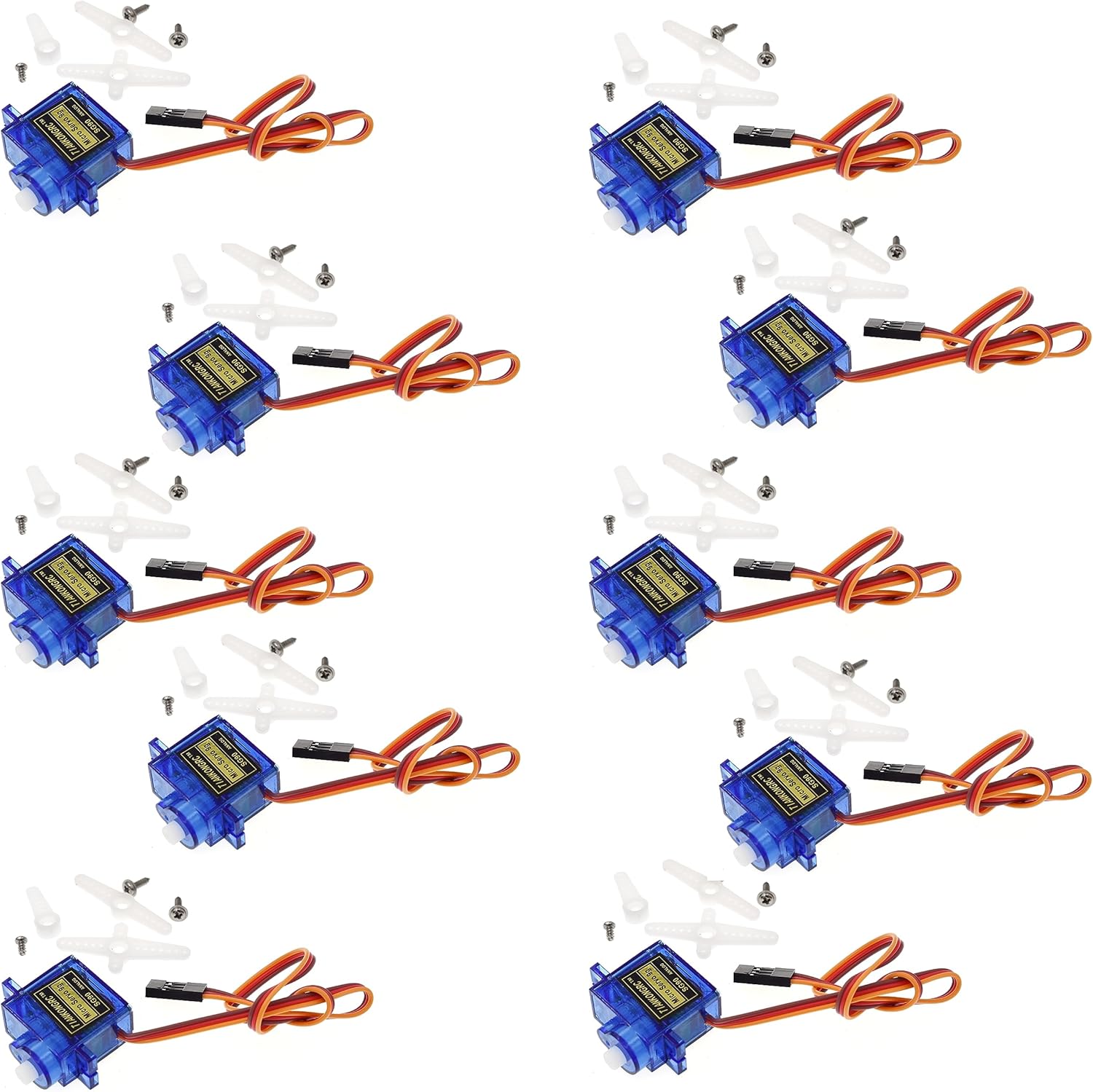 10pcs Sg90 Micro Servo Motor Mini Sg90 9g Servo Au Toys And Games