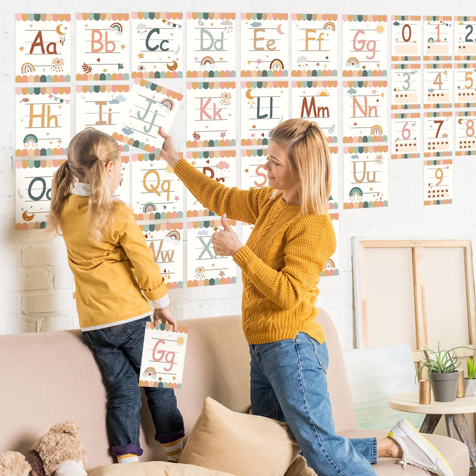 Classroom Decorations Elementary Poster Board Letters Adduster Bulletin ...
