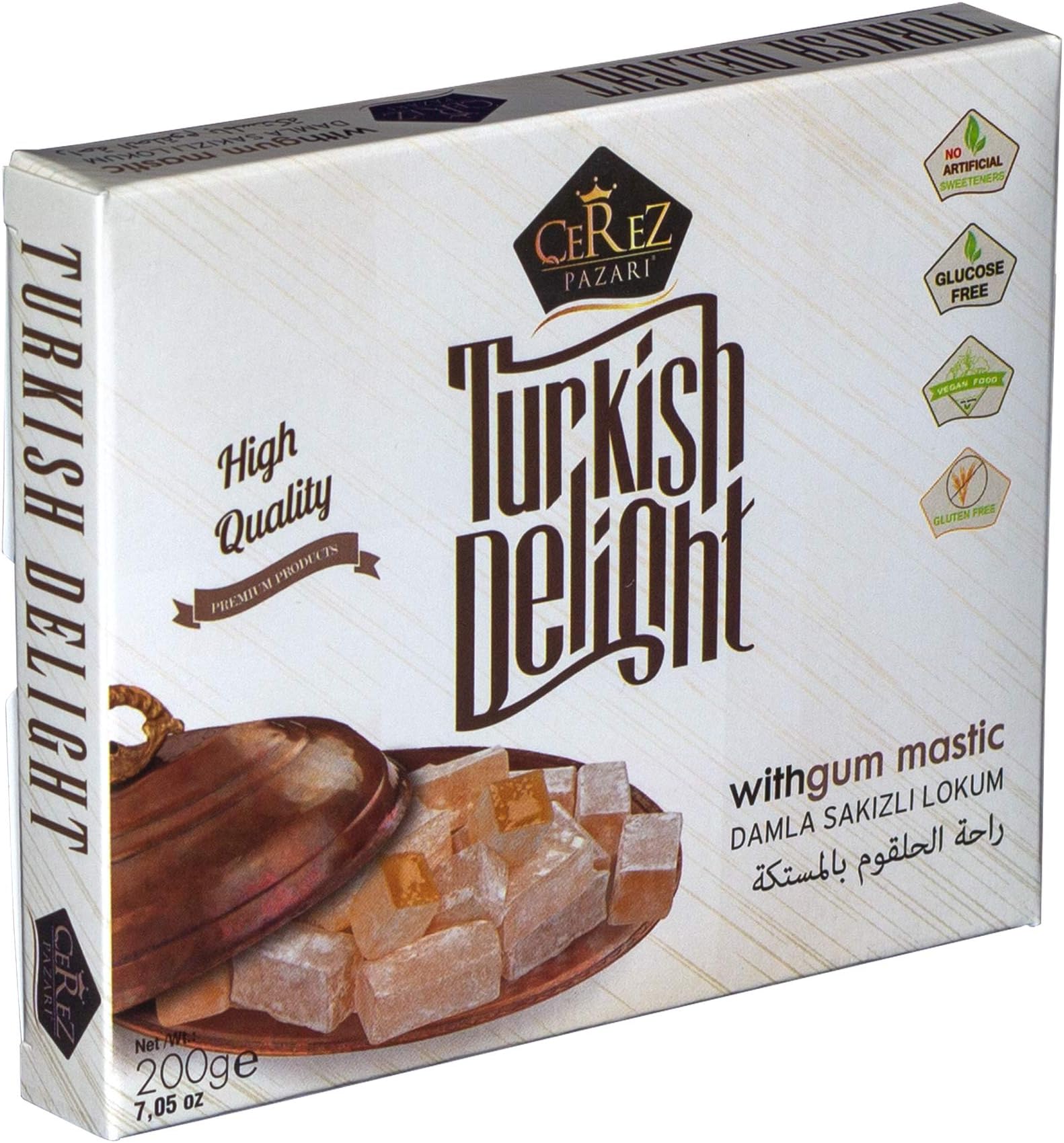 Amazon.com : Hazer Baba Turkish Delight Candy, Gourmet Snacks Box Gift ...