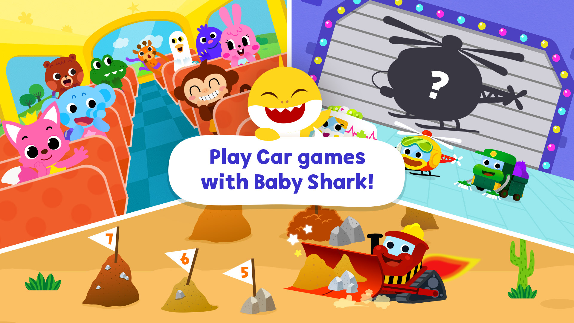 Baby Shark Car Town App On Amazon Appstore