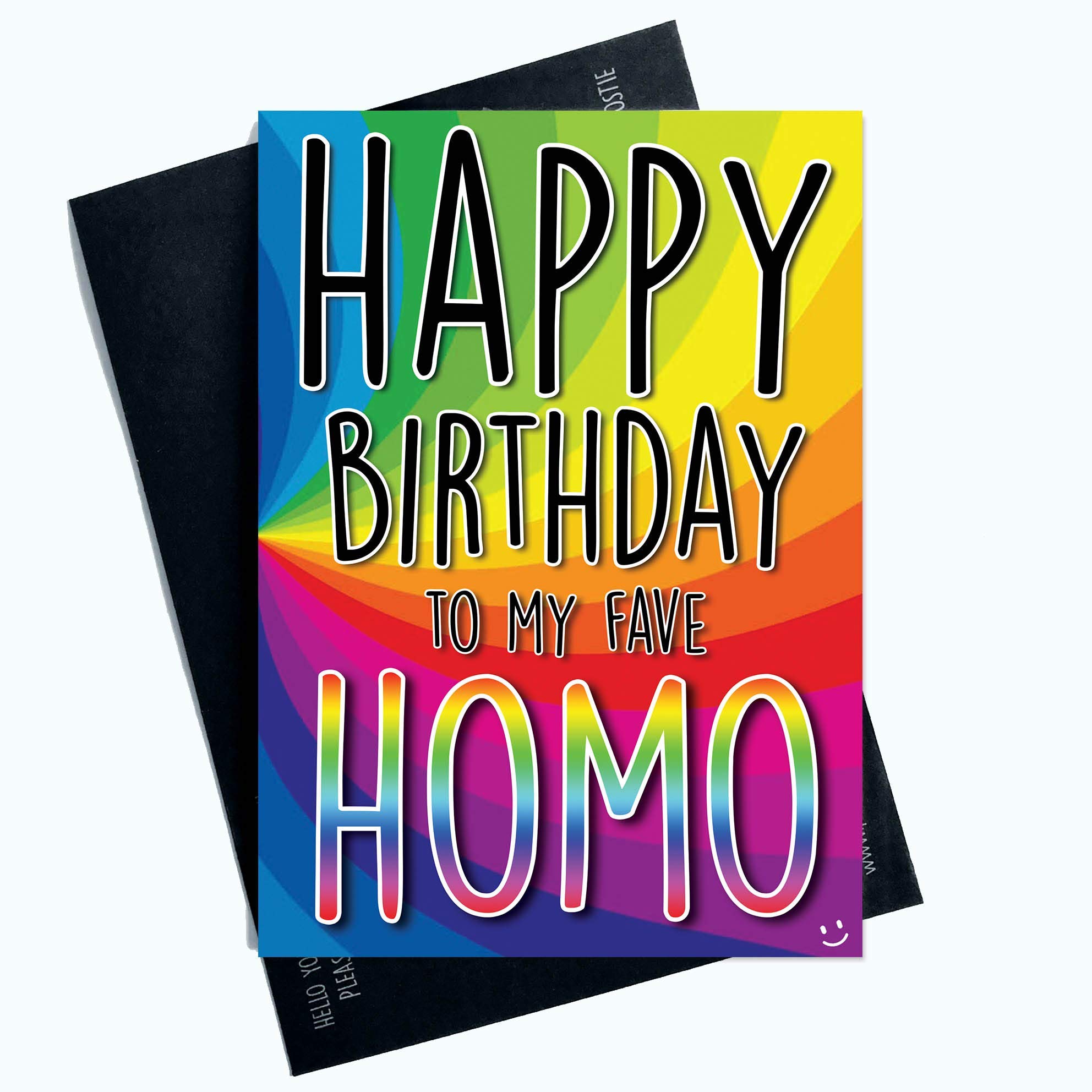 Happy Birthday Homo Memes Homo Birthday Card Etsy Canada