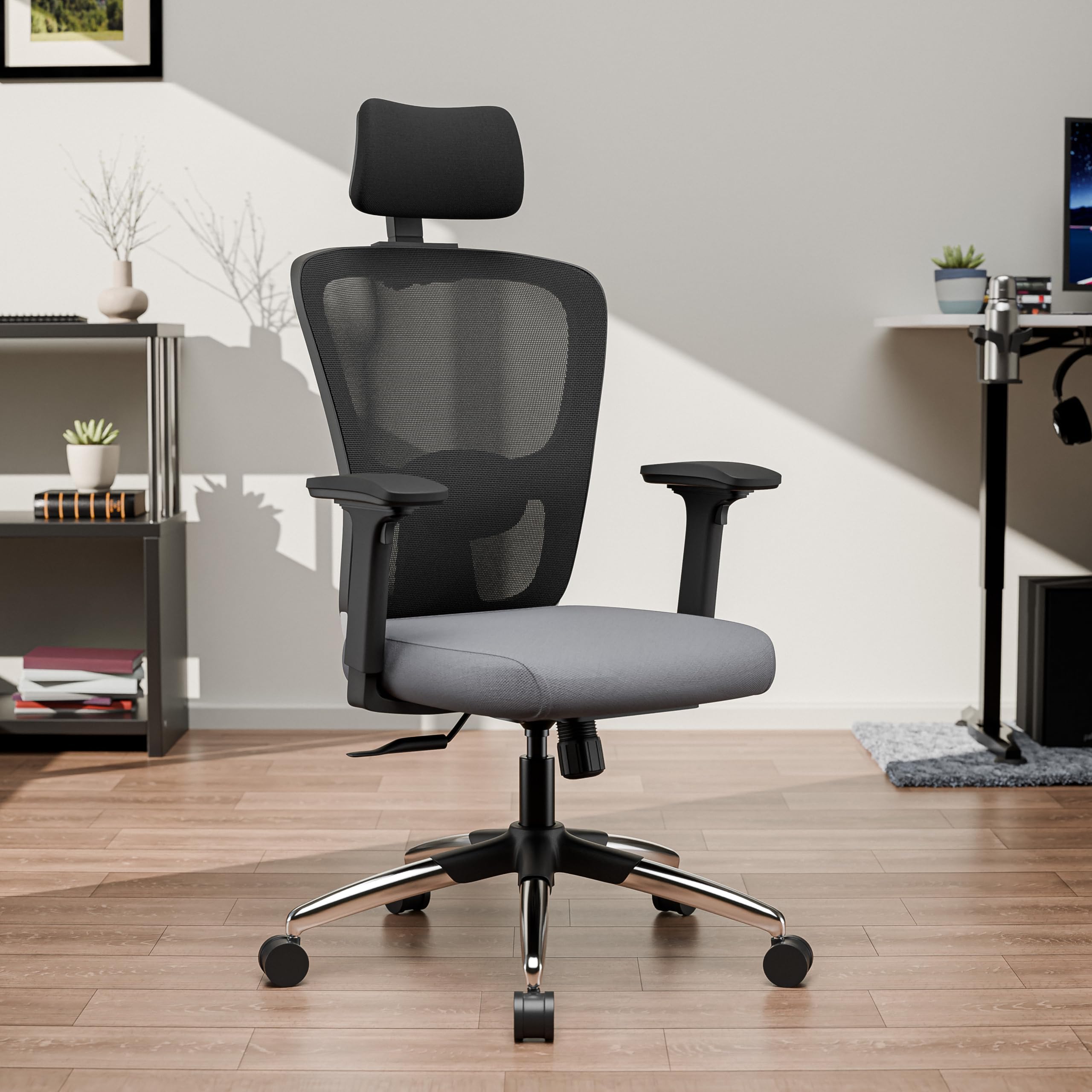 Wipro Furniture Adapt High Back Mesh Ergonomic Home-Office Chair with ...